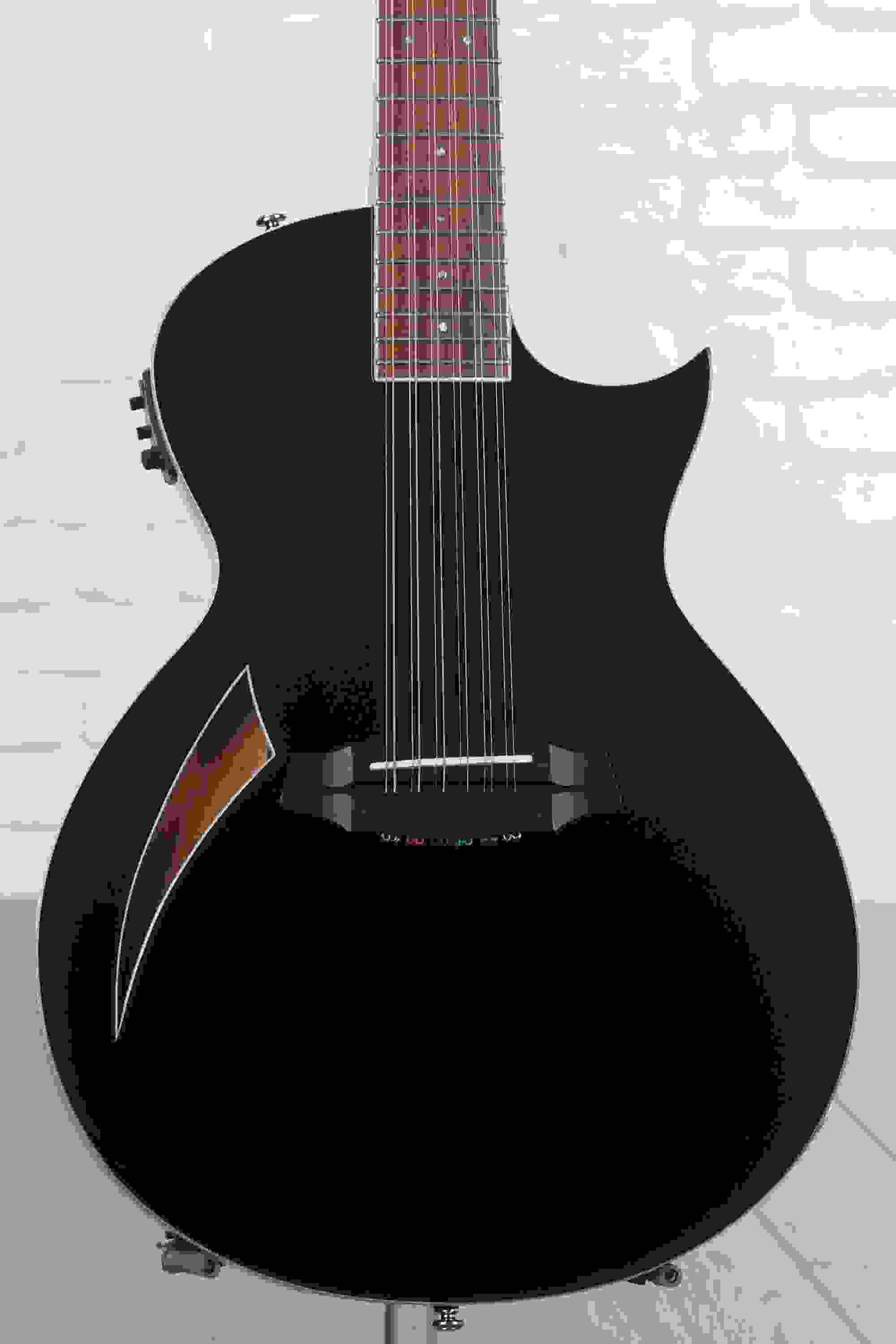 ESP LTD TL-12 12-string Acoustic-electric Guitar - Black | Sweetwater