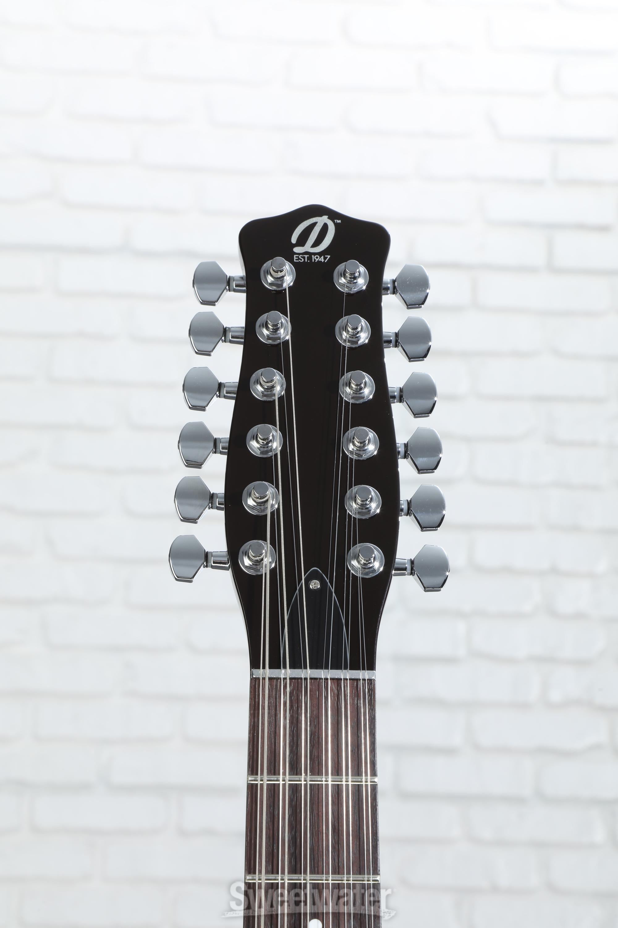 Danelectro Fifty Niner 12-string Semi-hollowbody Electric Guitar - Gold ...