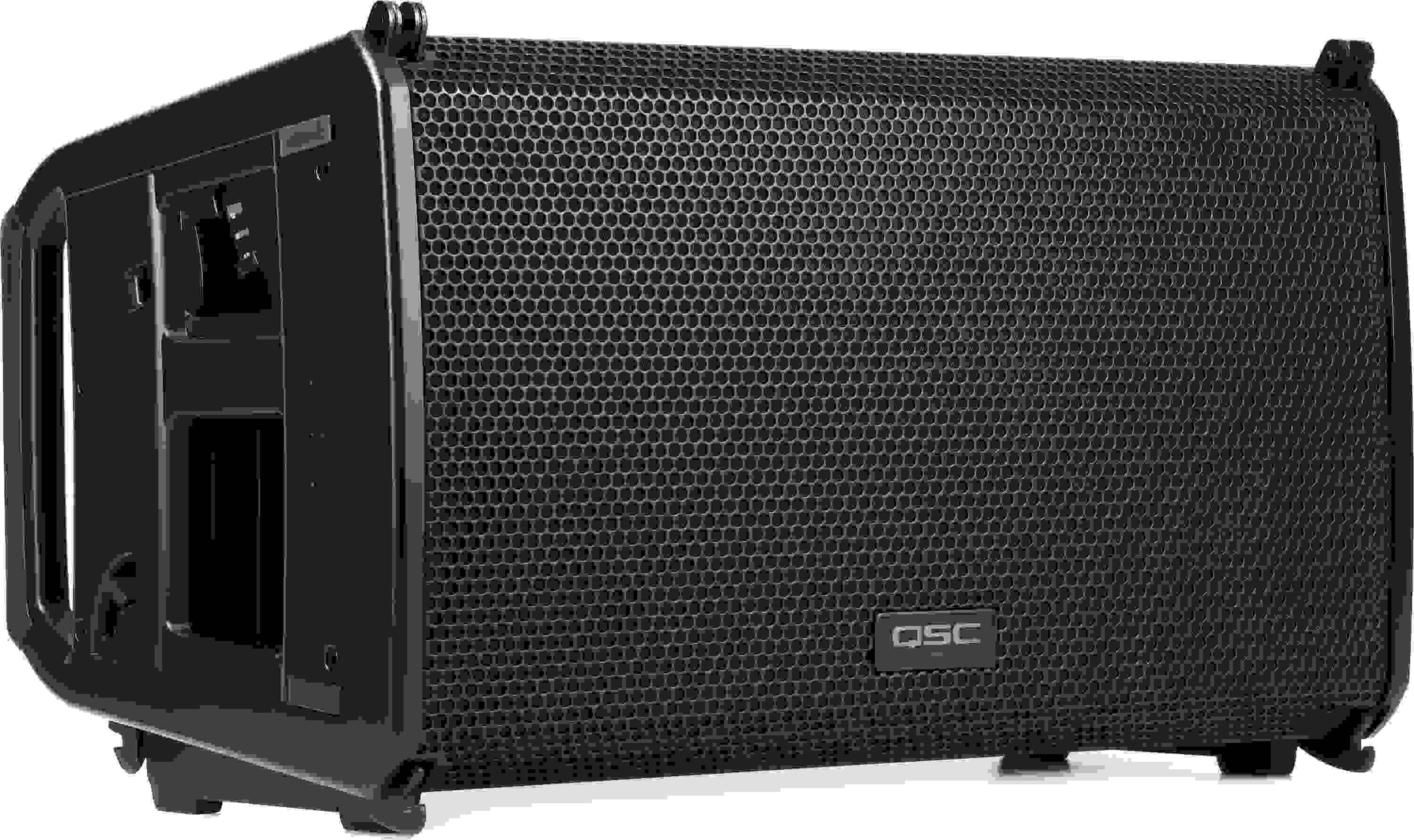 QSC LA112 2,400W 12-inch Active Line Array Speaker | Sweetwater