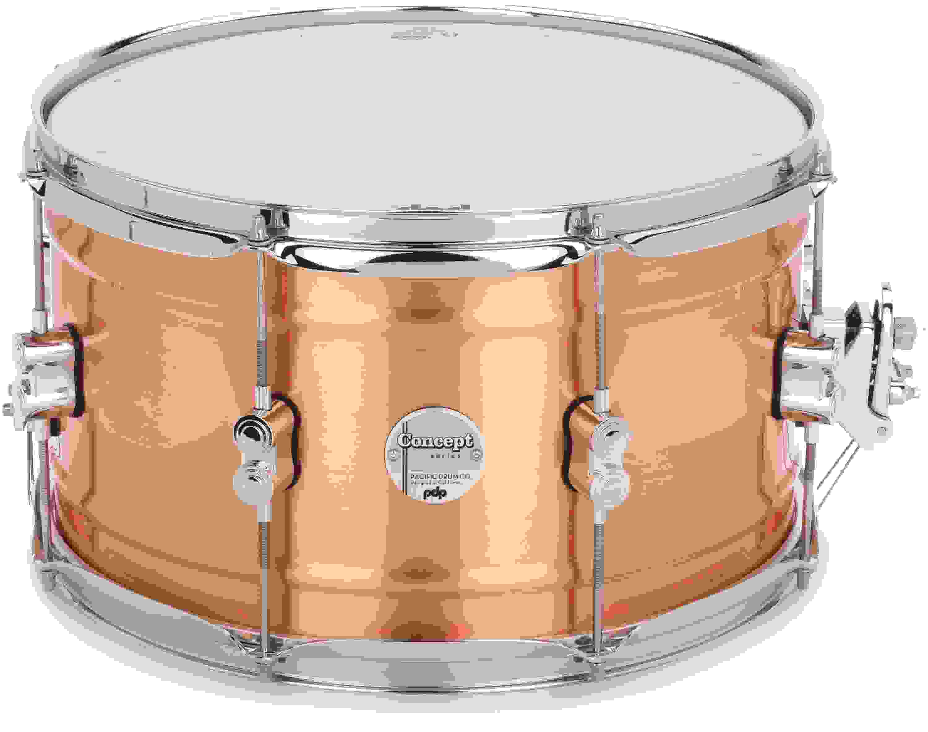 PDP Concept Copper Snare Drum - 8 inches x 14 inches | Sweetwater