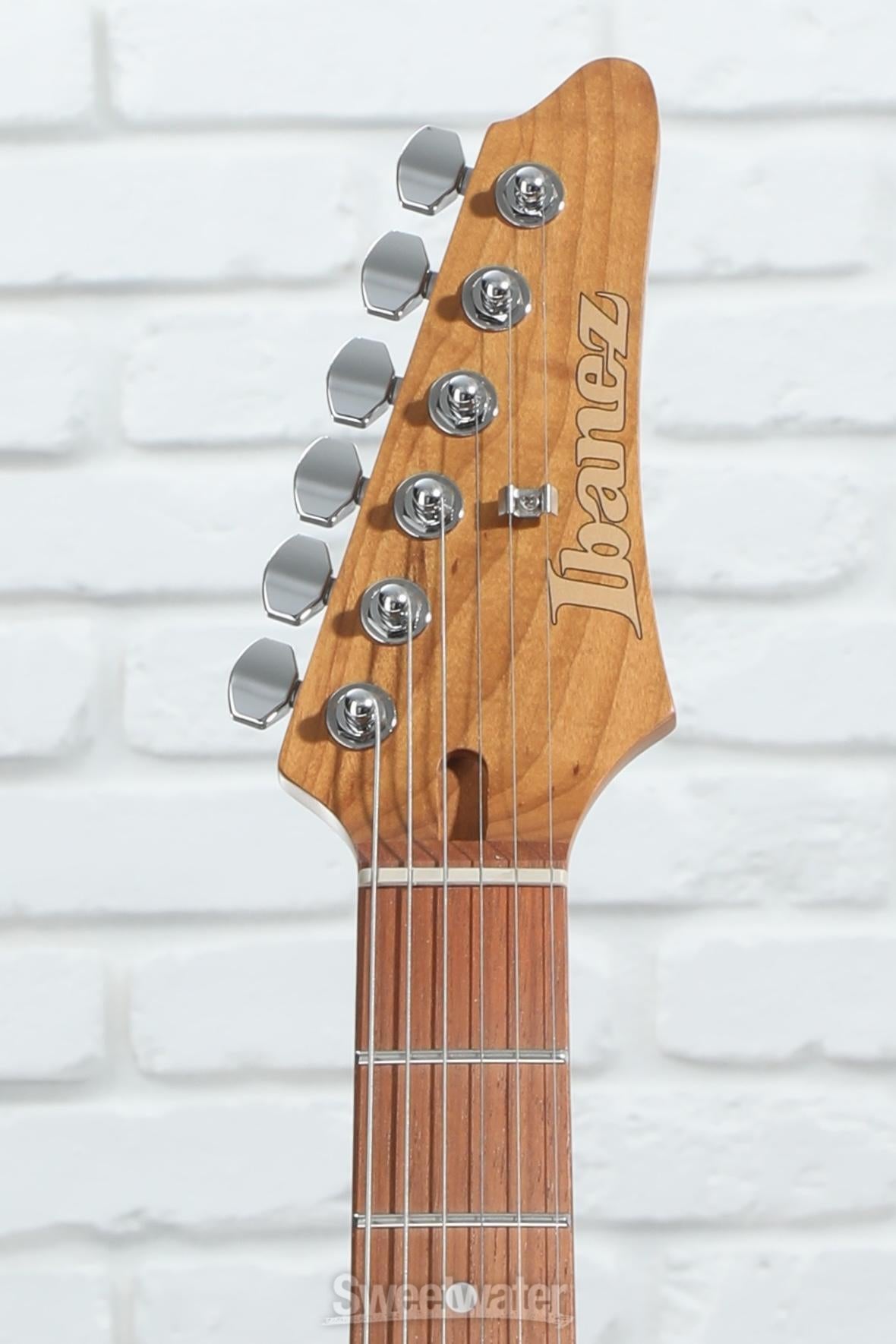 Ibanez Standard AZ22S1F Electric Guitar - Transparent Black Sunburst ...