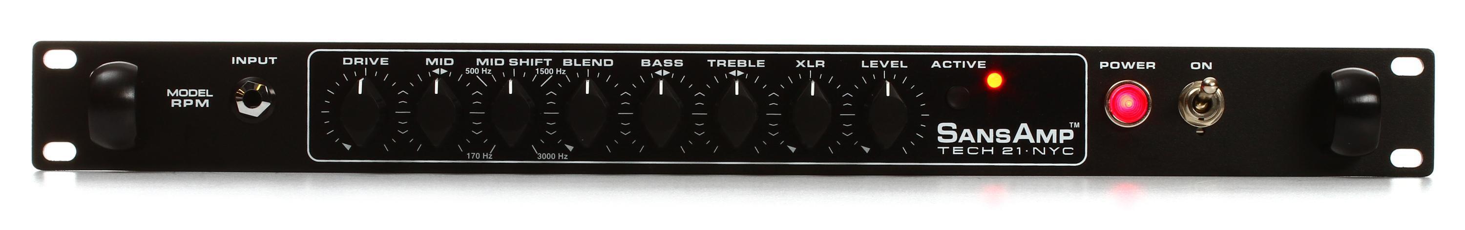Tech 21 SansAmp RPM Bass Preamp | Sweetwater