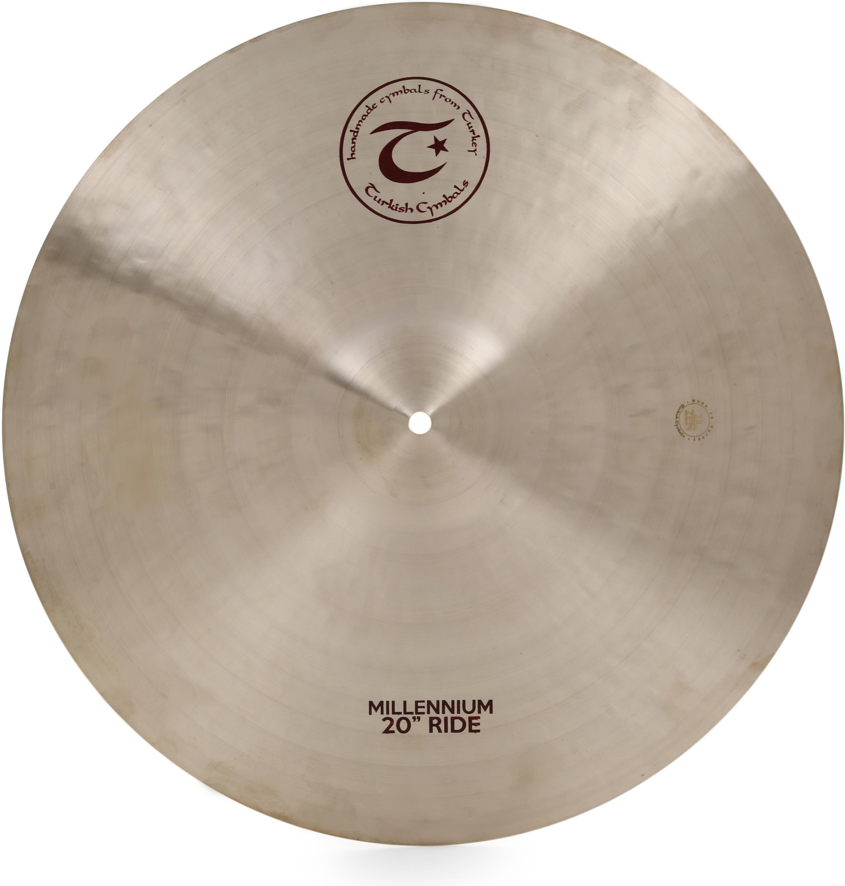 Turkish Cymbals Millennium Ride Cymbal - 20 inch | Sweetwater