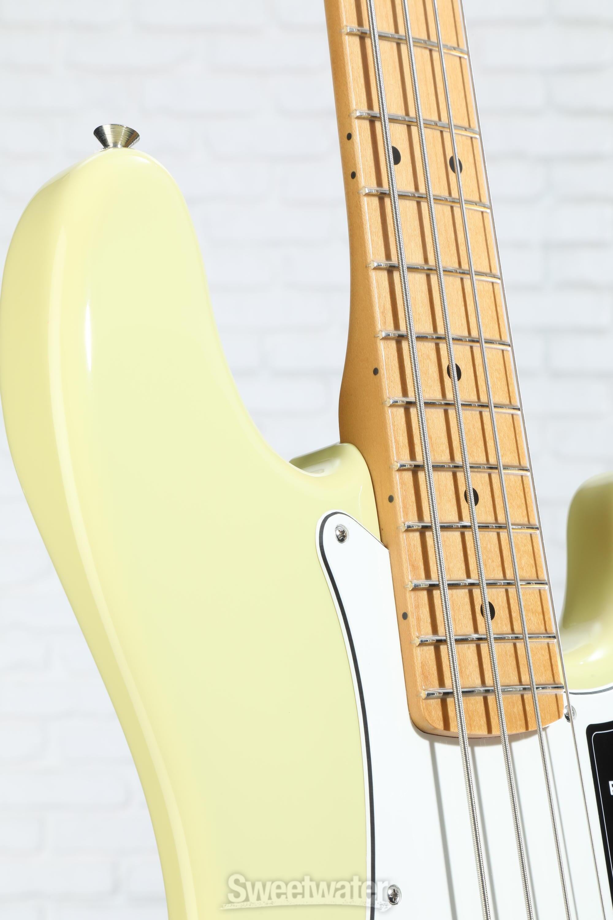 Fender Player II Precision Bass - Hialeah Yellow with Maple Fingerboard ...