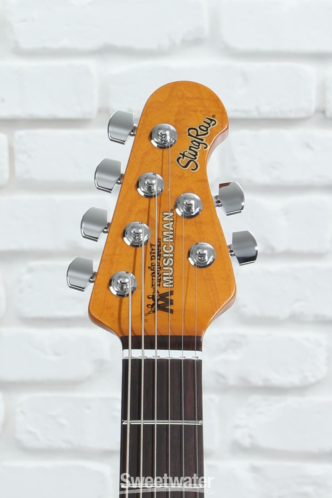 Ernie Ball Music Man Dustin Kensrue StingRay Electric Guitar - TV ...