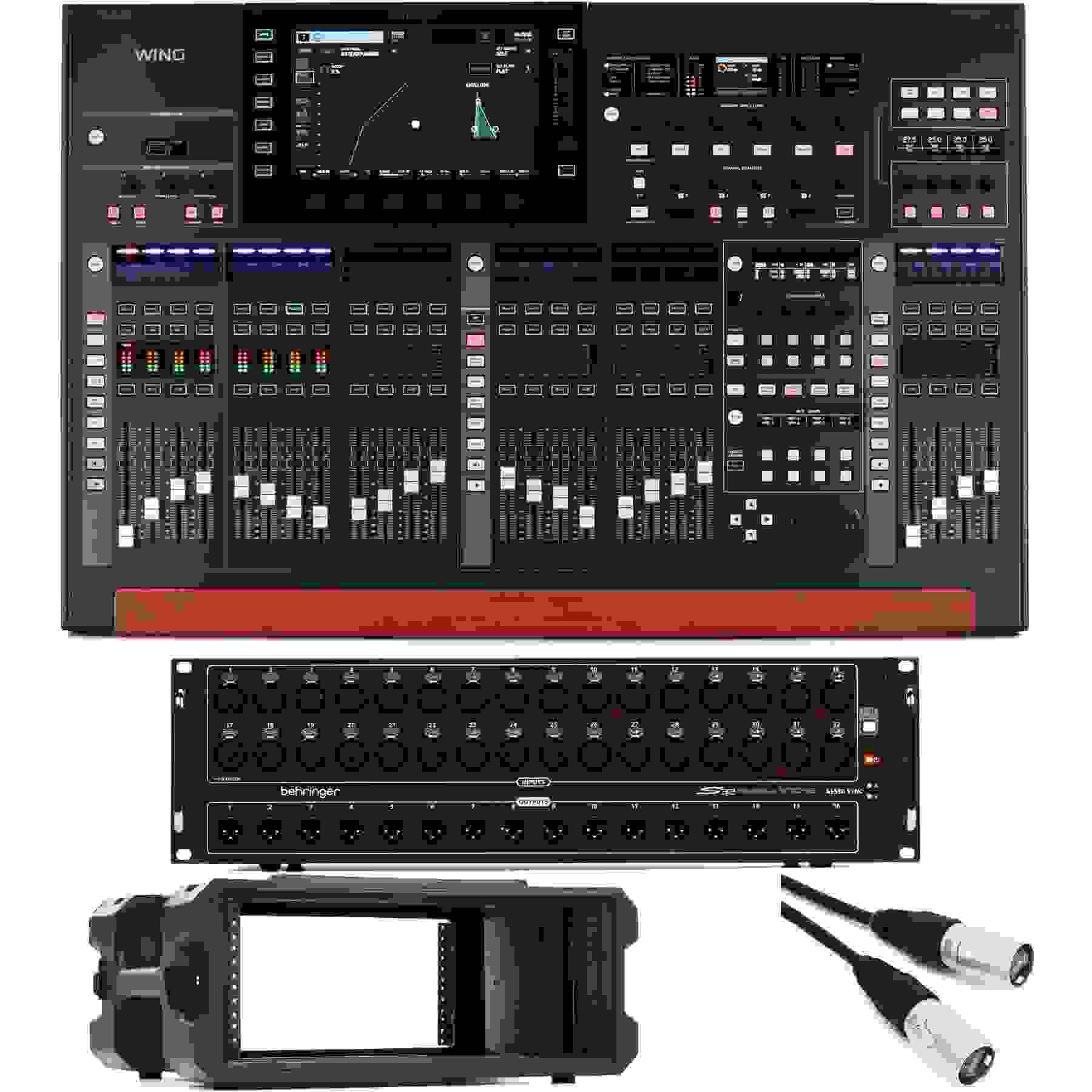 Behringer WING 48-channel Digital Mixer with S32 Digital Stage Box and ...