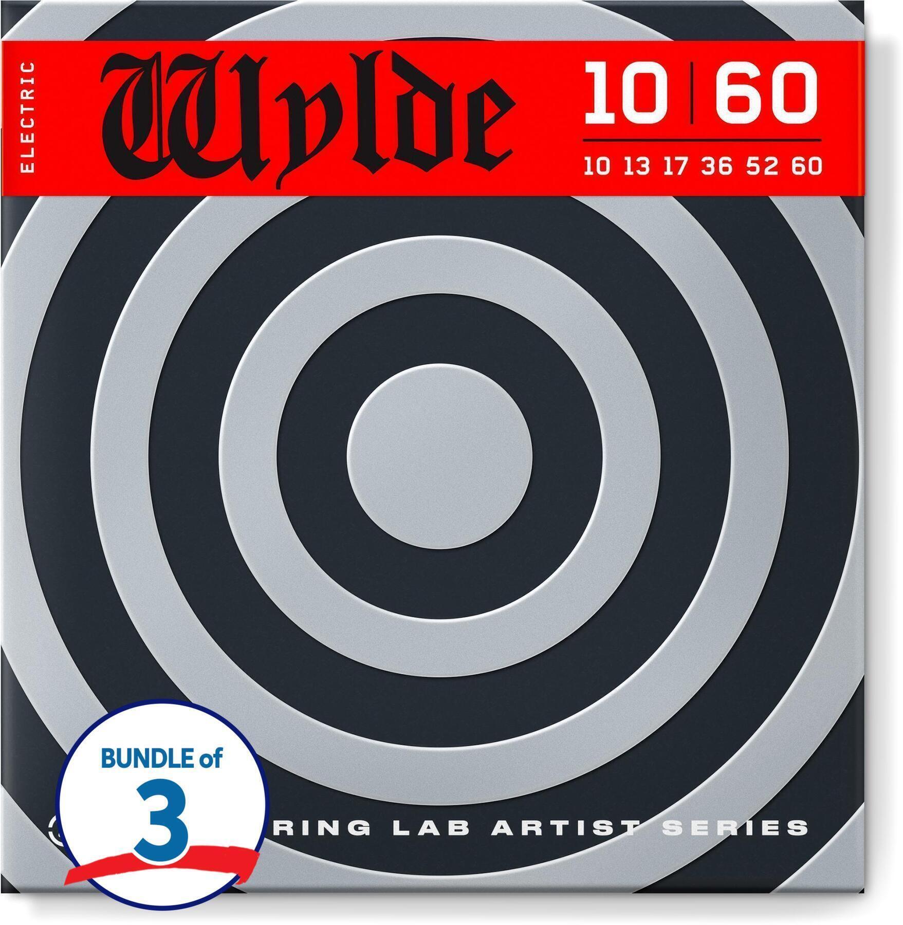 Dunlop Zakk Wylde String Lab Electric Guitar Strings (3 Pack) - .010 ...