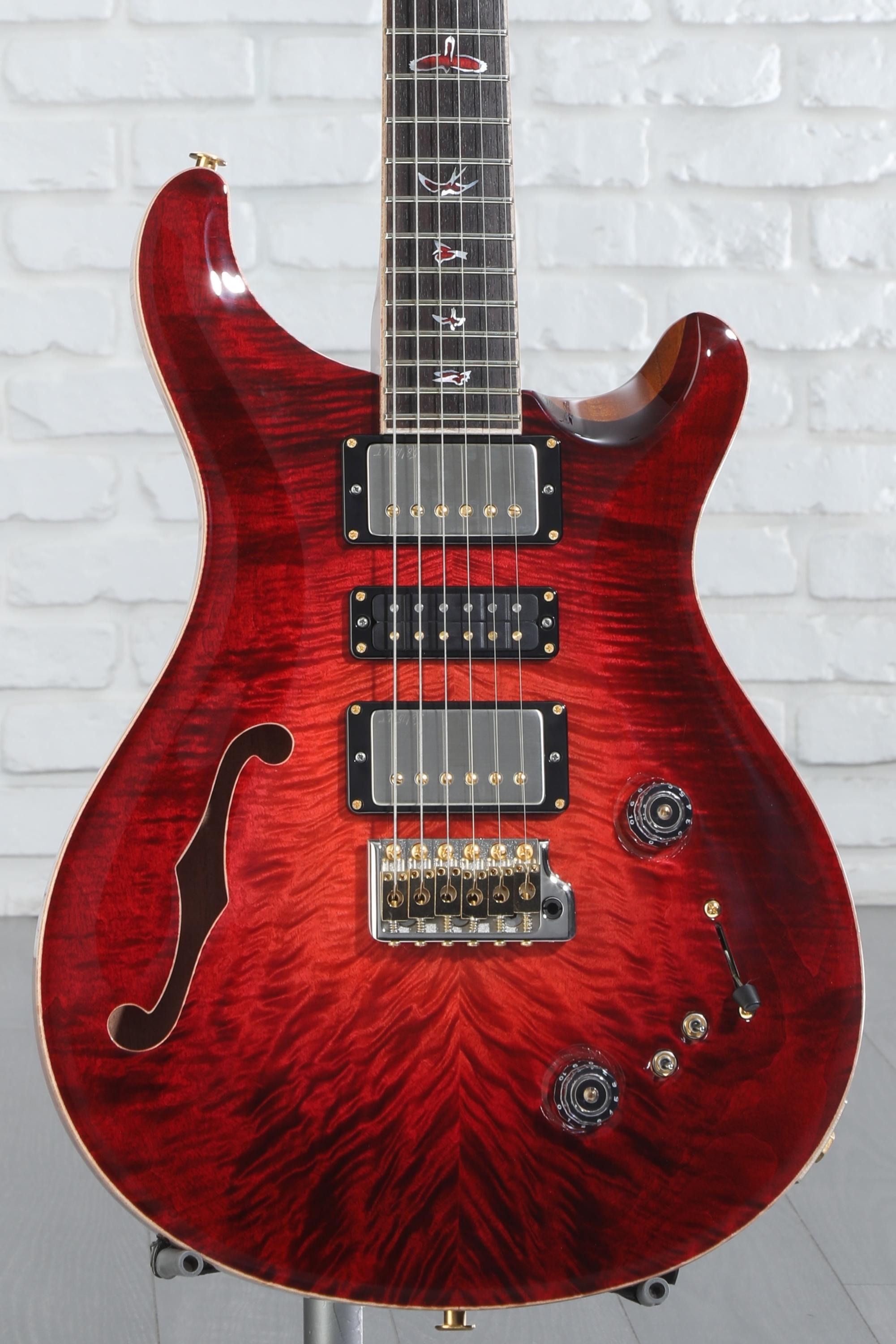 PRS Private Stock #11266 Special Semi-Hollow Electric Guitar - Fire Red ...