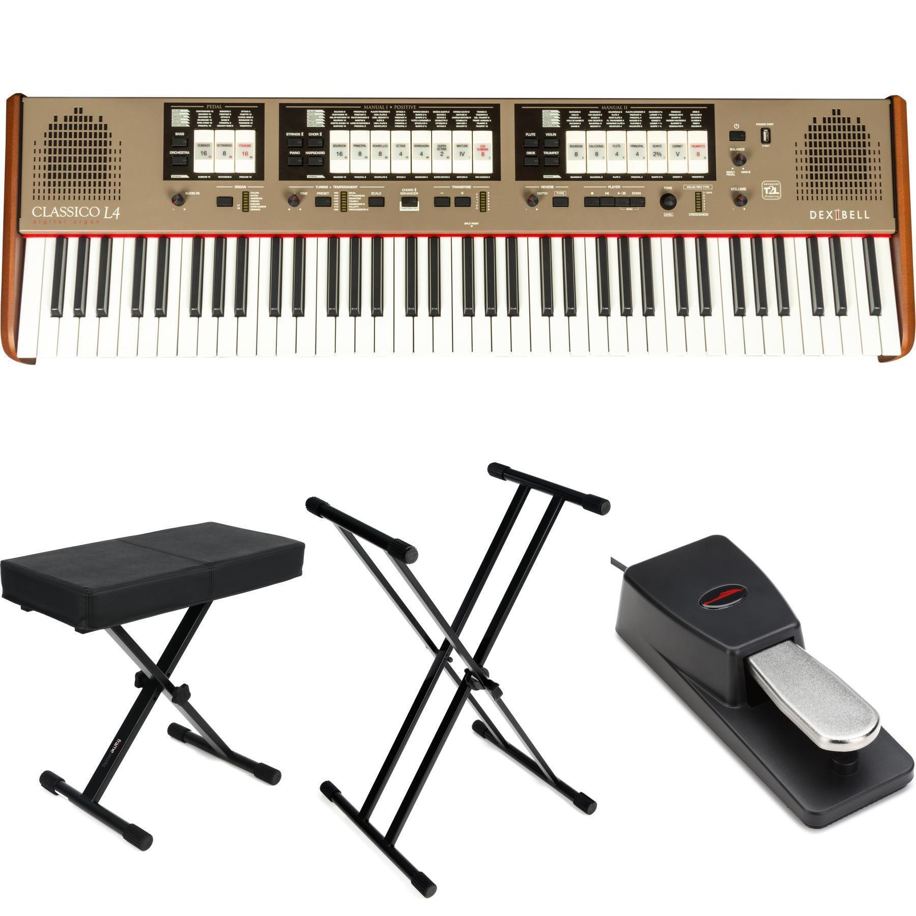 Dexibell Classico L4 76-key Digital Organ Essentials Bundle | Sweetwater