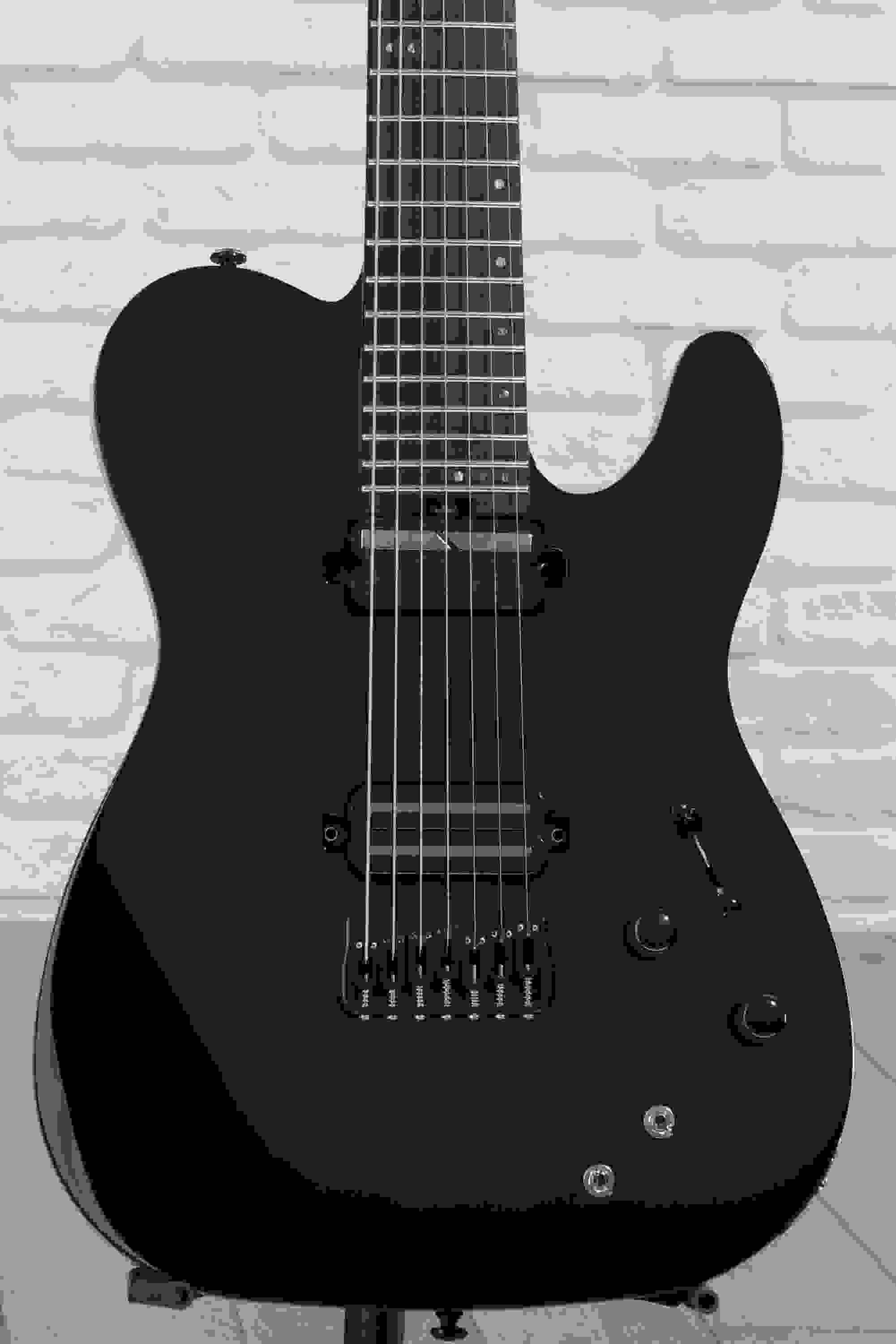 Schecter PT 7 SLS Elite 7-string Baritone Electric Guitar - Gloss Black ...