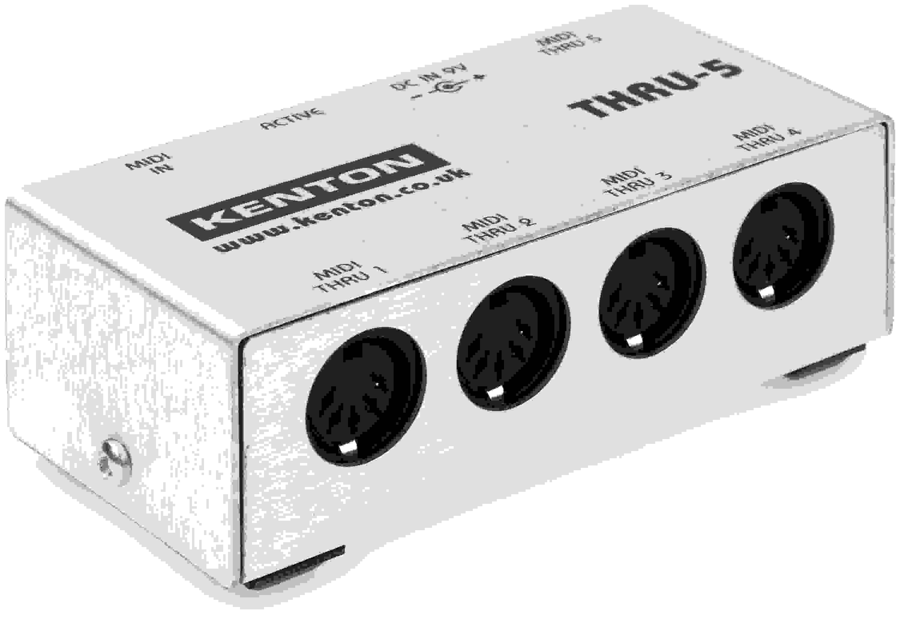 Kenton Thru-5 MIDI Thru Box | Sweetwater