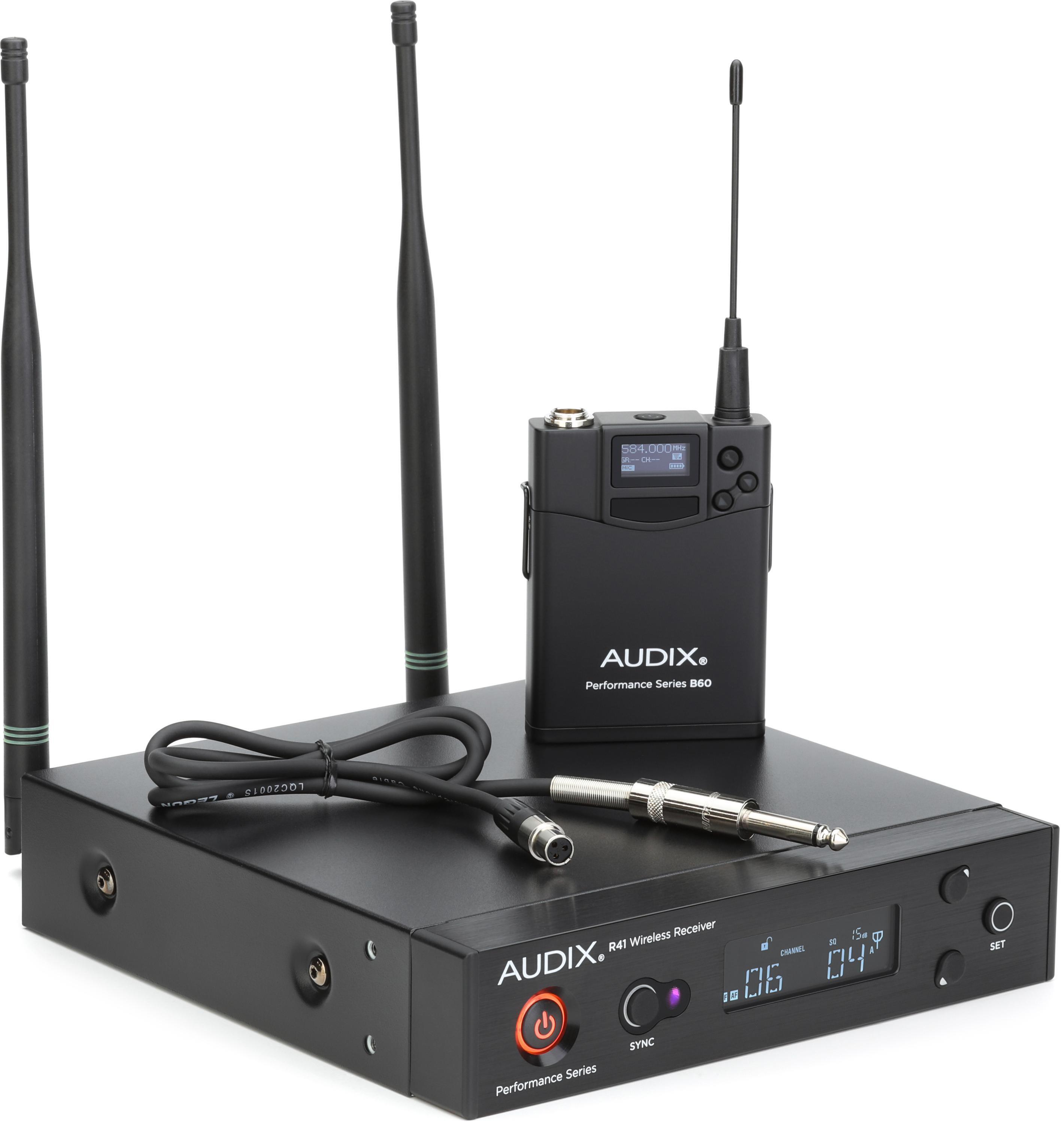 Audix AP41 Guitar Wireless System - A-band | Sweetwater