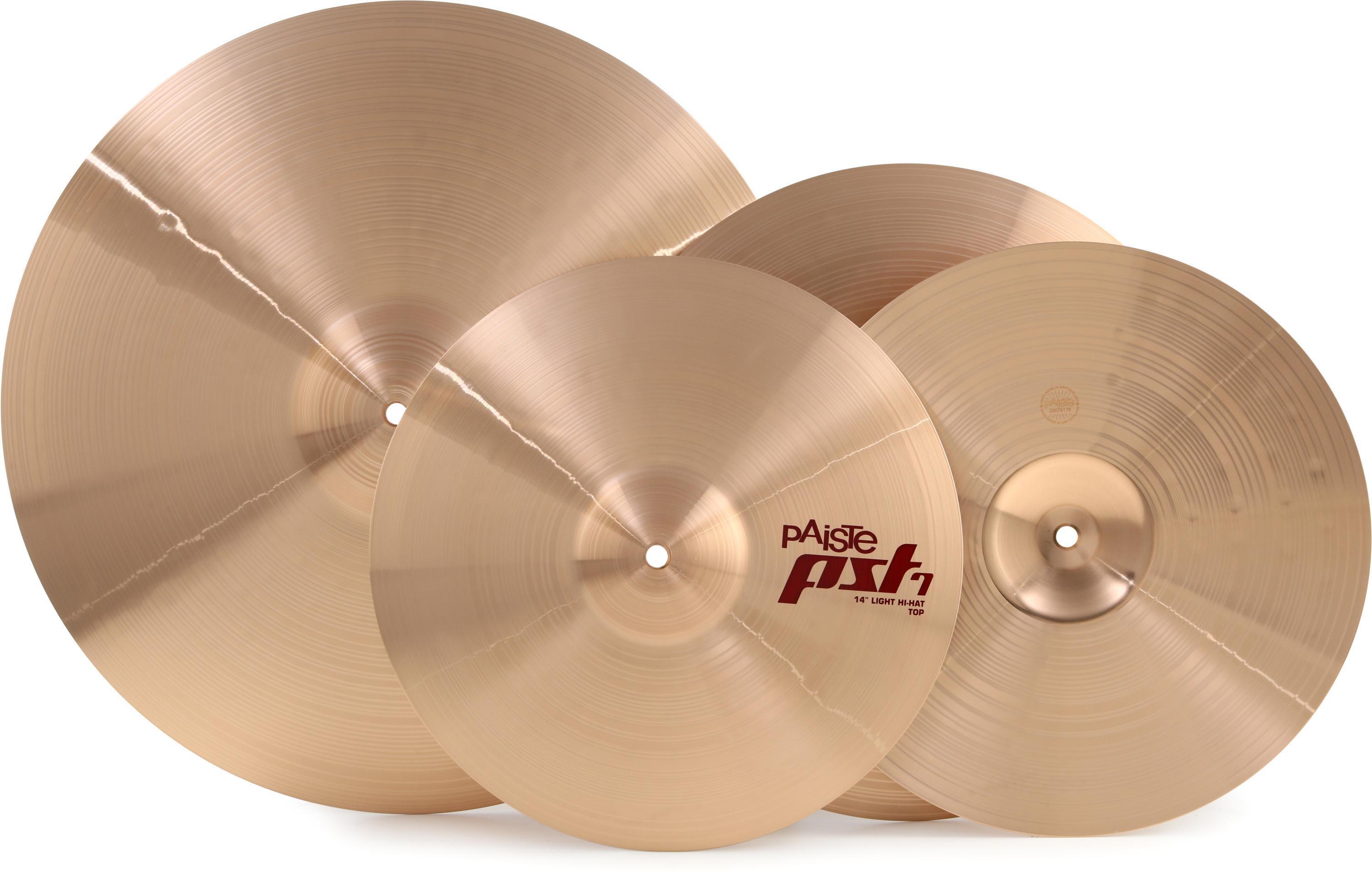 Paiste PST 7 Session Cymbal Set - 14/16/20 inch | Sweetwater
