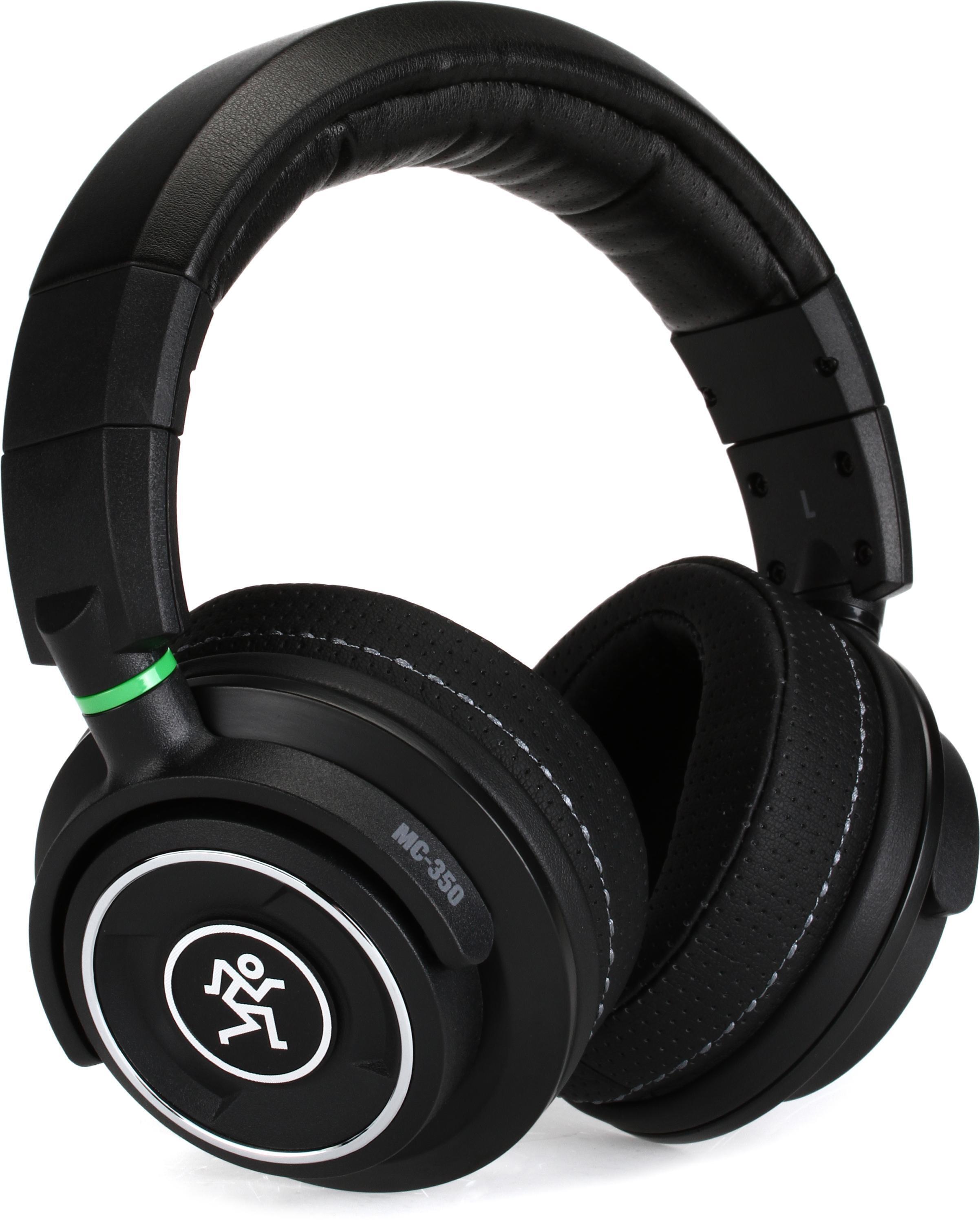 Mackie MC-350 Professional Closed-back Headphones - Black | Sweetwater