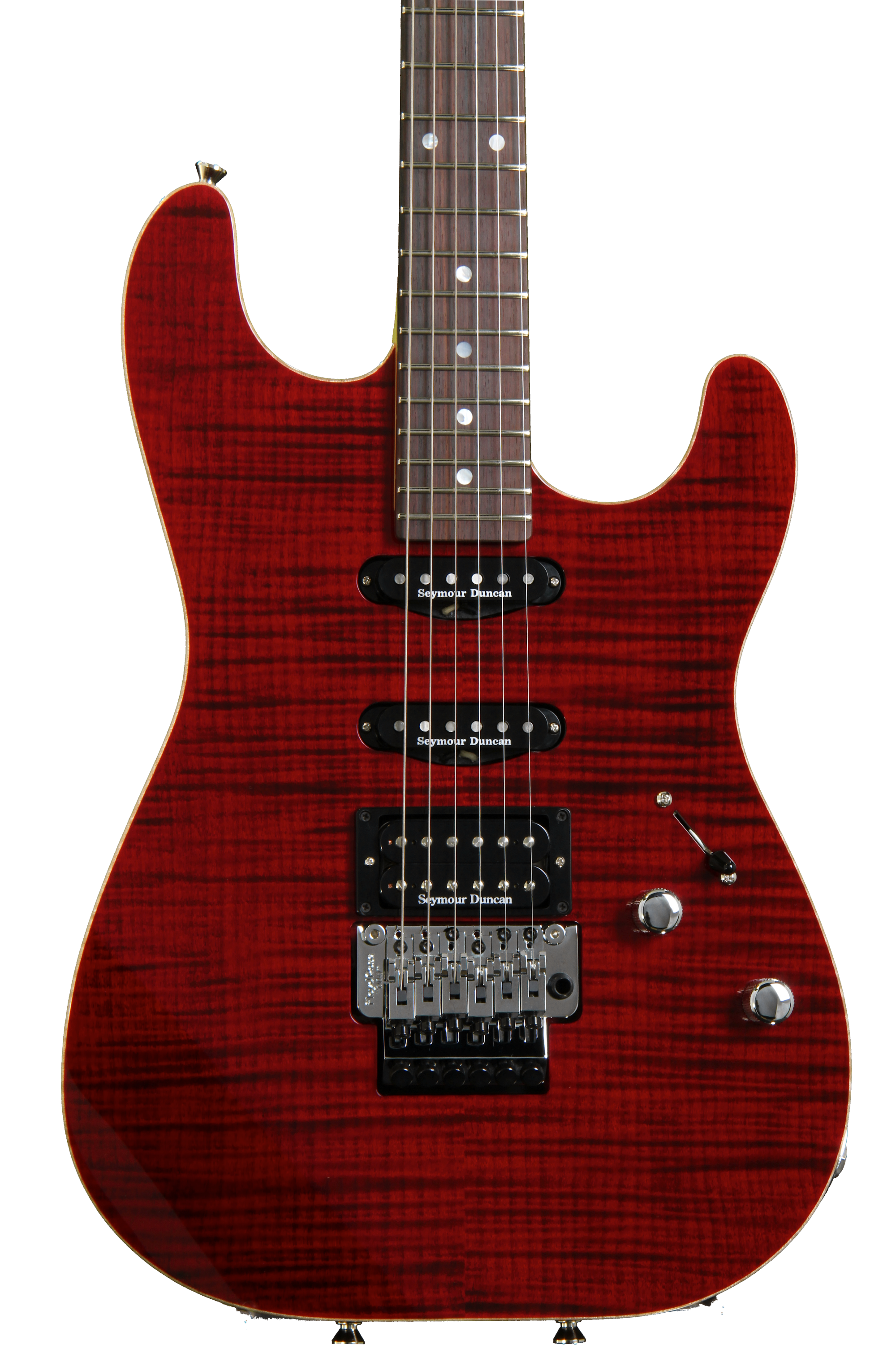 Schecter USA CET Contoured Exotic Top - Black Cherry Quilt Reviews ...