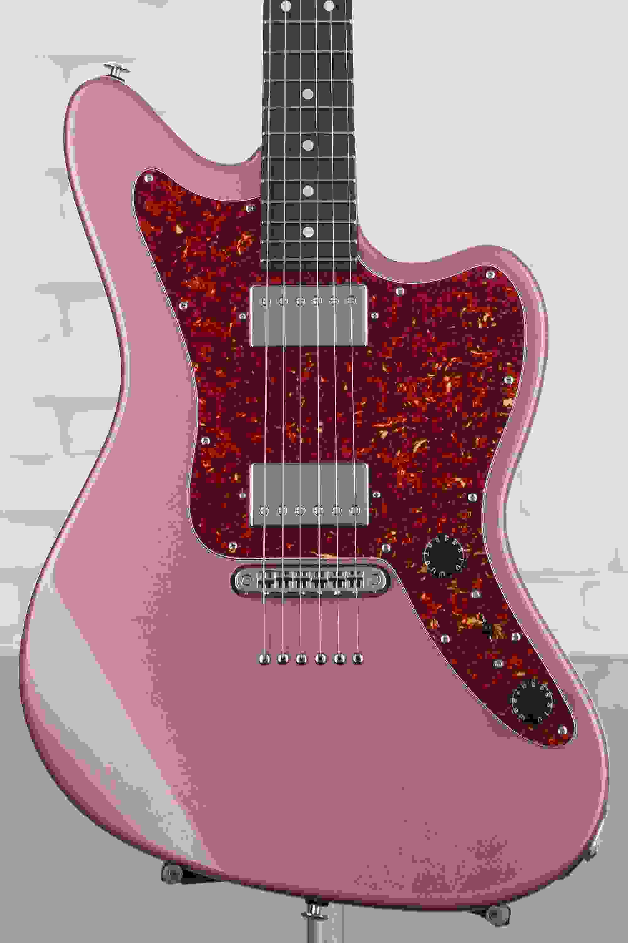 Suhr Custom Classic JM Electric Guitar - Burgundy Mist | Sweetwater