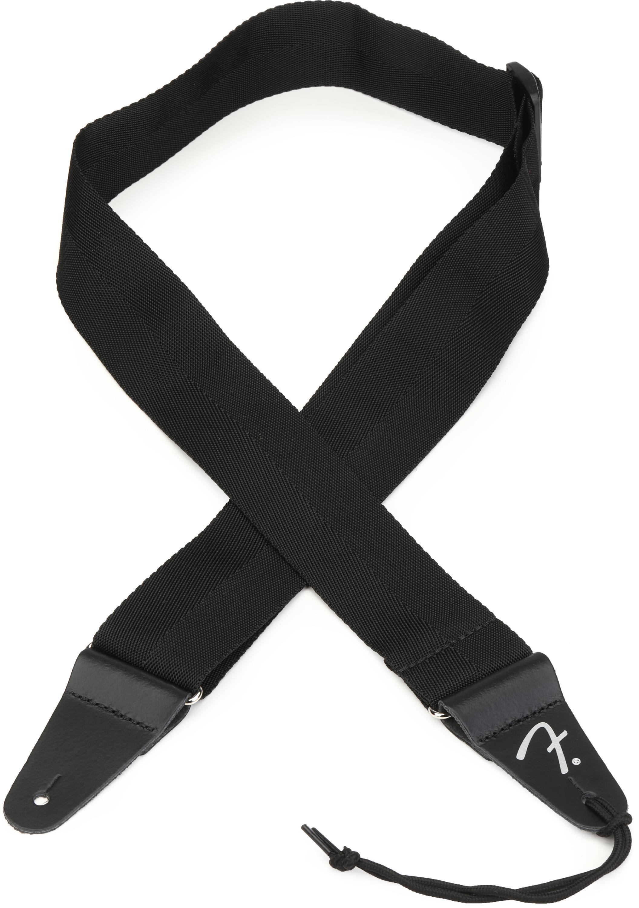 Fender Polypro Guitar Strap - Black | Sweetwater