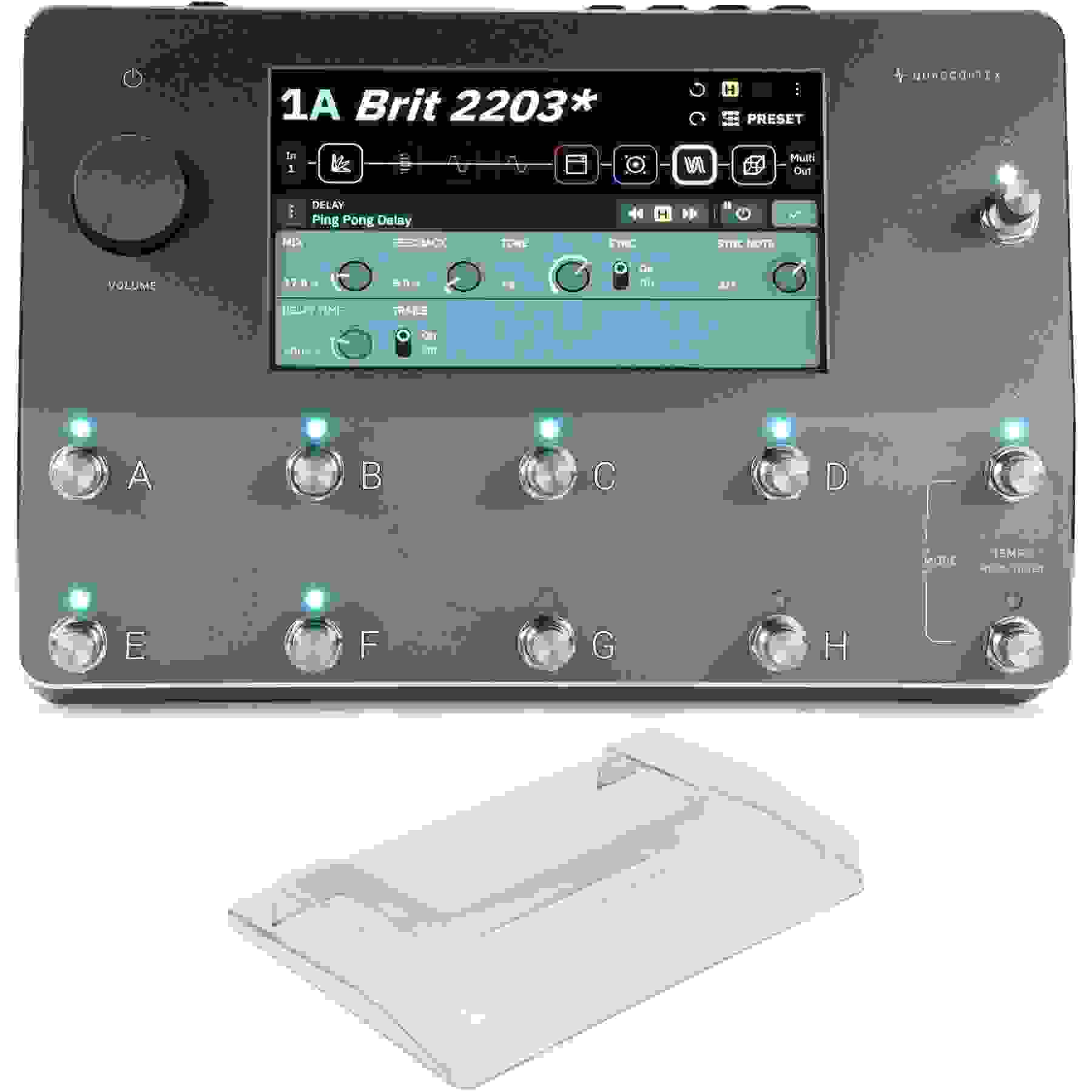 Neural DSP Quad Cortex Quad-Core Digital Effects Modeler/Profiling Floorboard with Decksaver ...