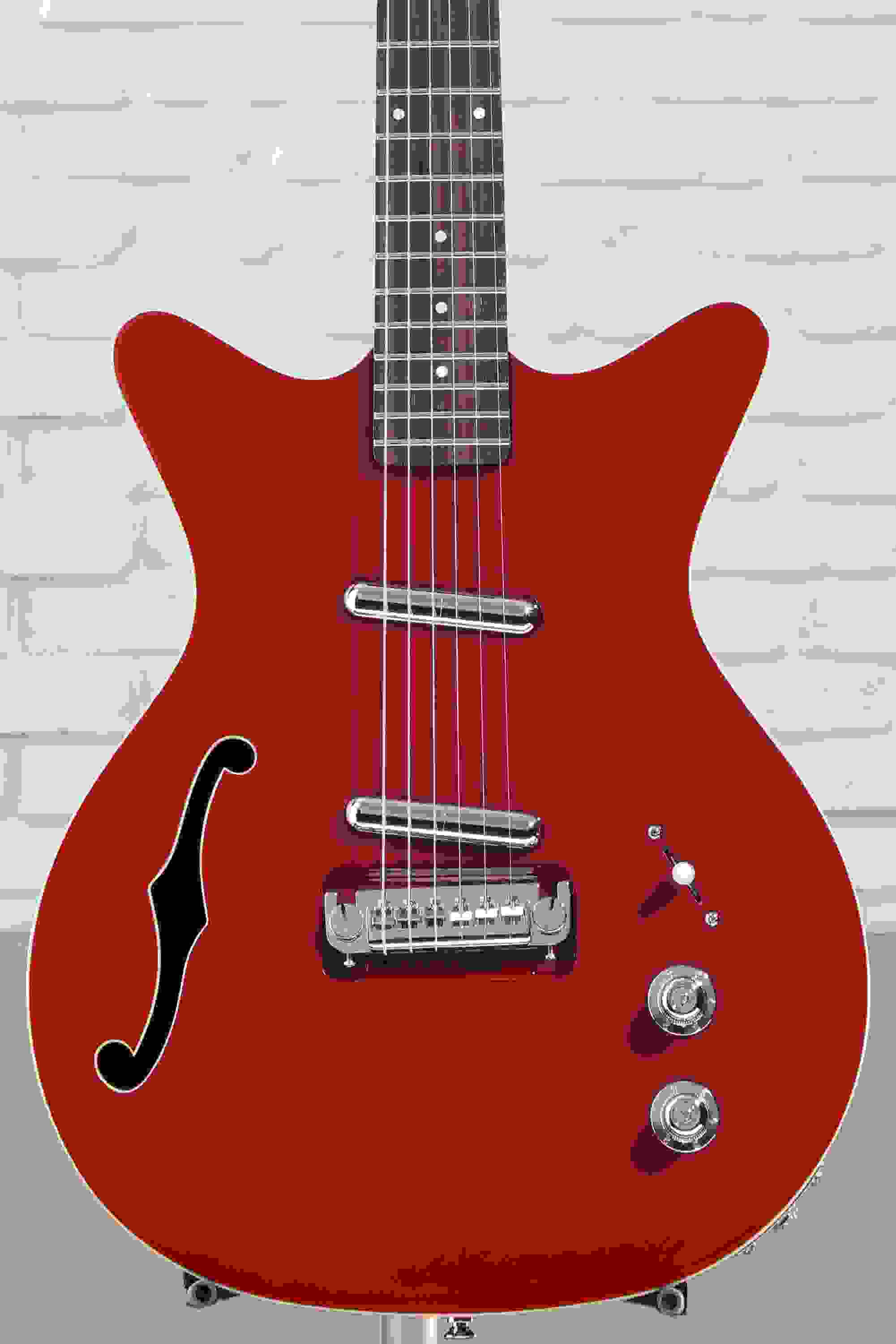 Danelectro Fifty Niner DC Semi-hollowbody Electric Guitar - Red Top ...