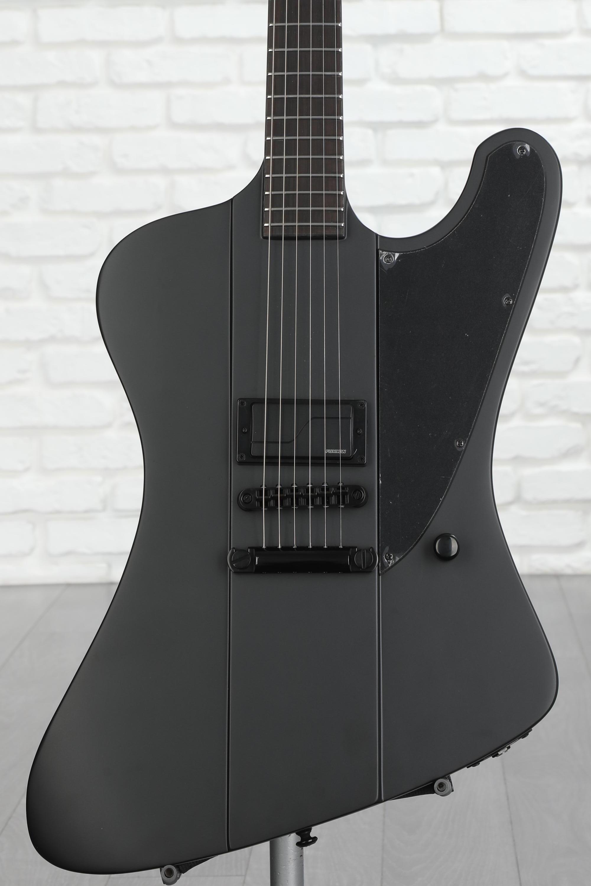 ESP LTD Phoenix Black Metal - Black Satin | Sweetwater