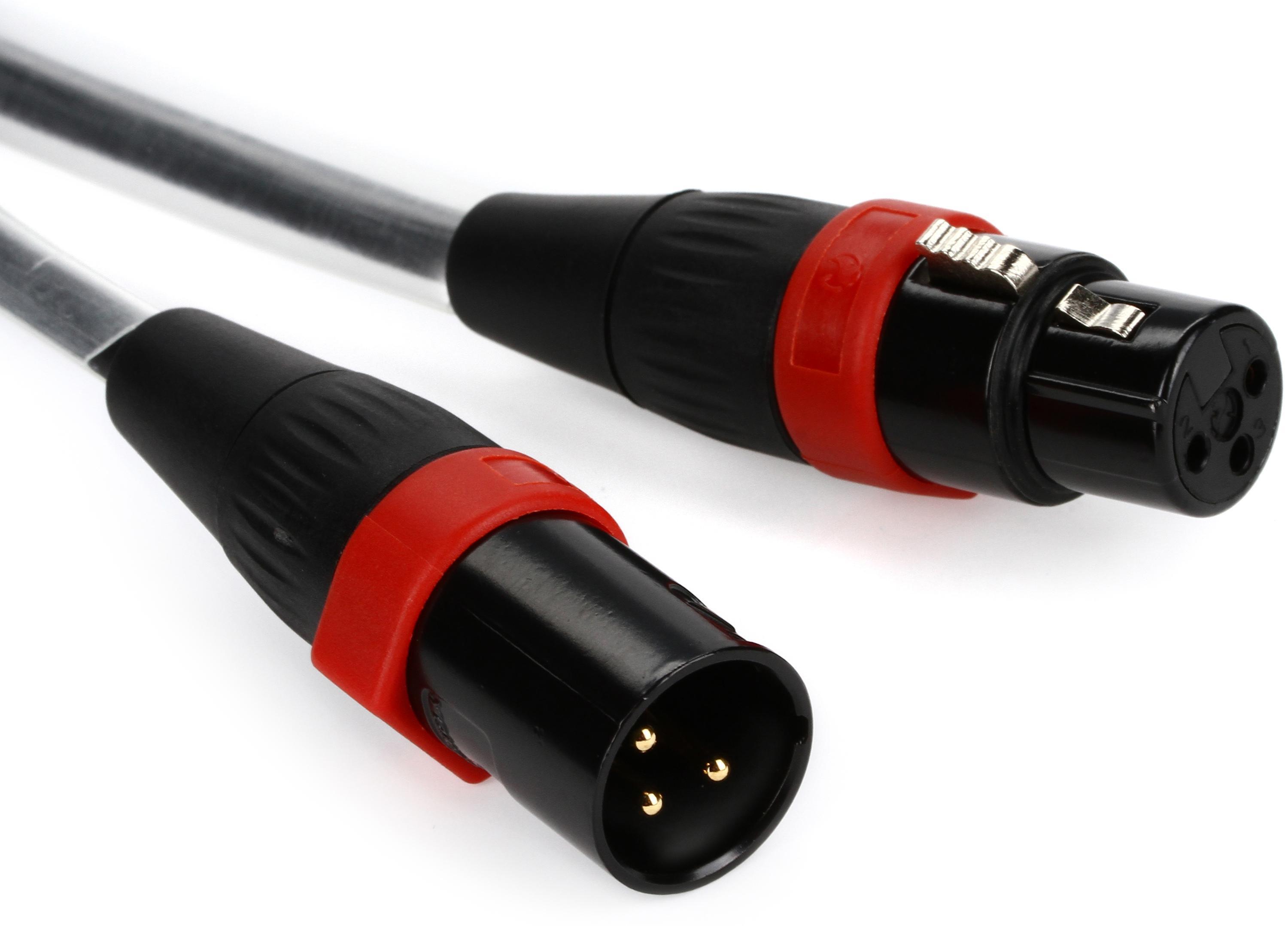 Accu-Cable AC3PDMX5PRO 3-pin Pro DMX Cable - 5 foot | Sweetwater