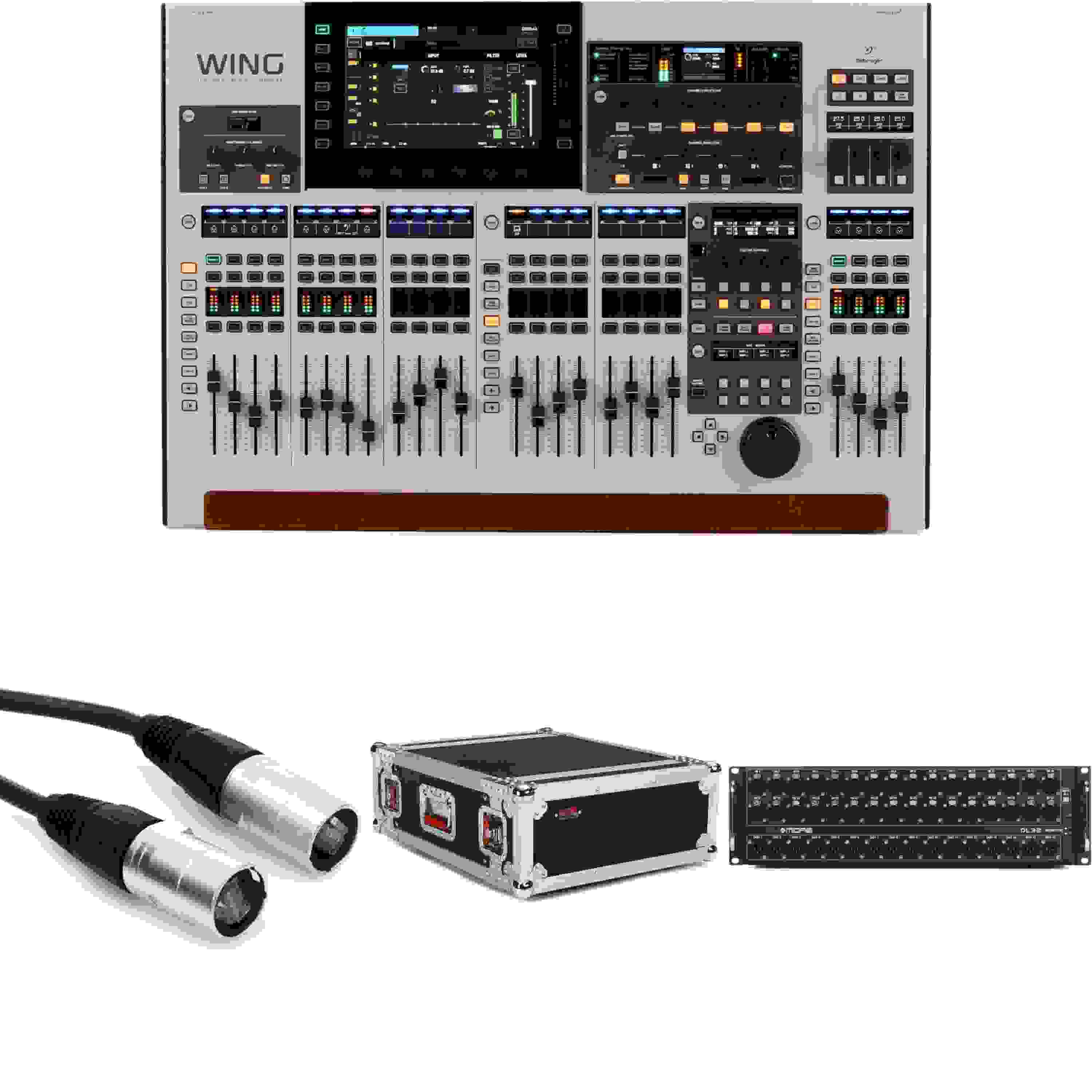 Behringer WING Digital Mixer and Midas DL32 Stage Box Bundle | Sweetwater