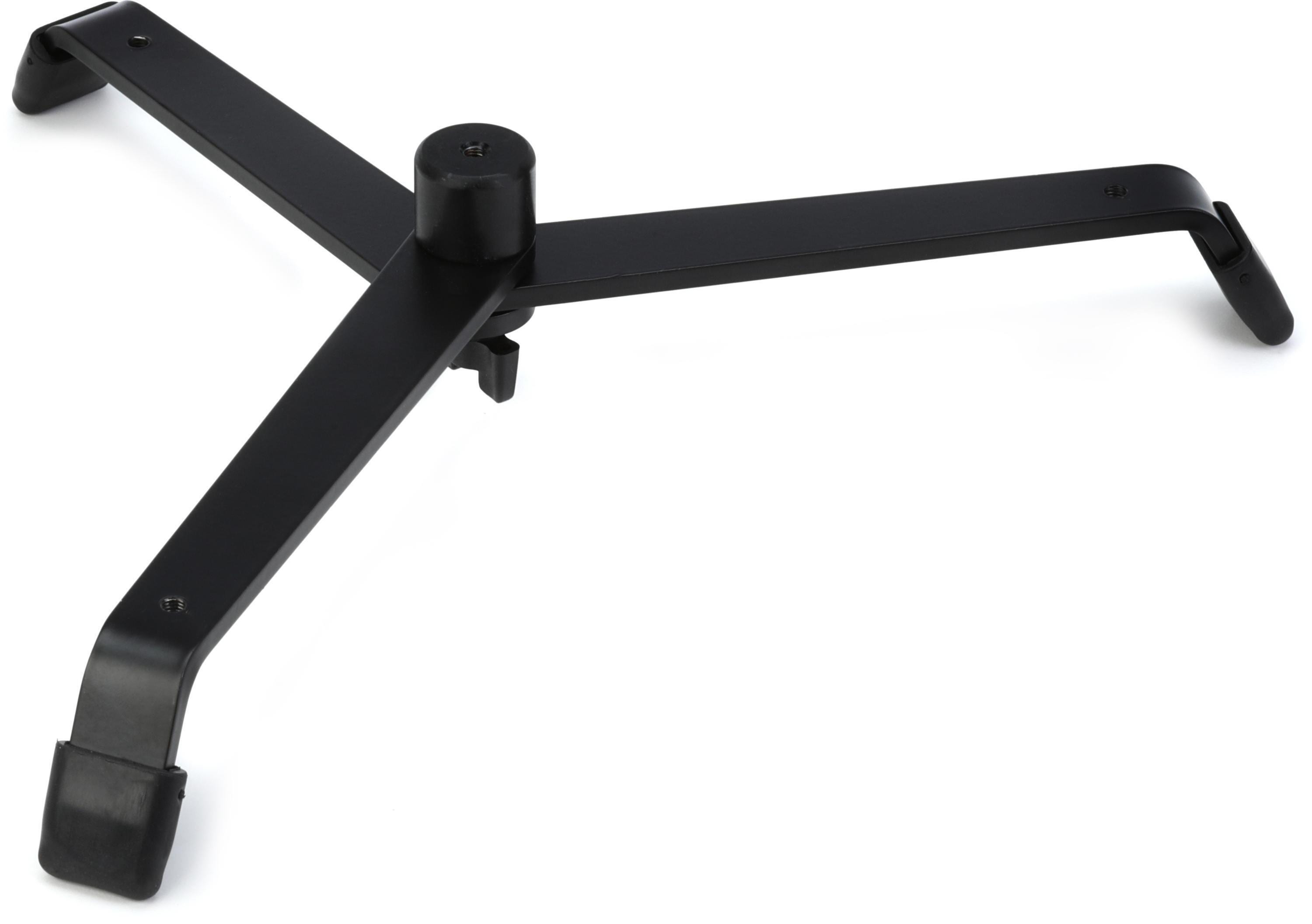 K&M 17715 Instrument Peg Base - Black | Sweetwater