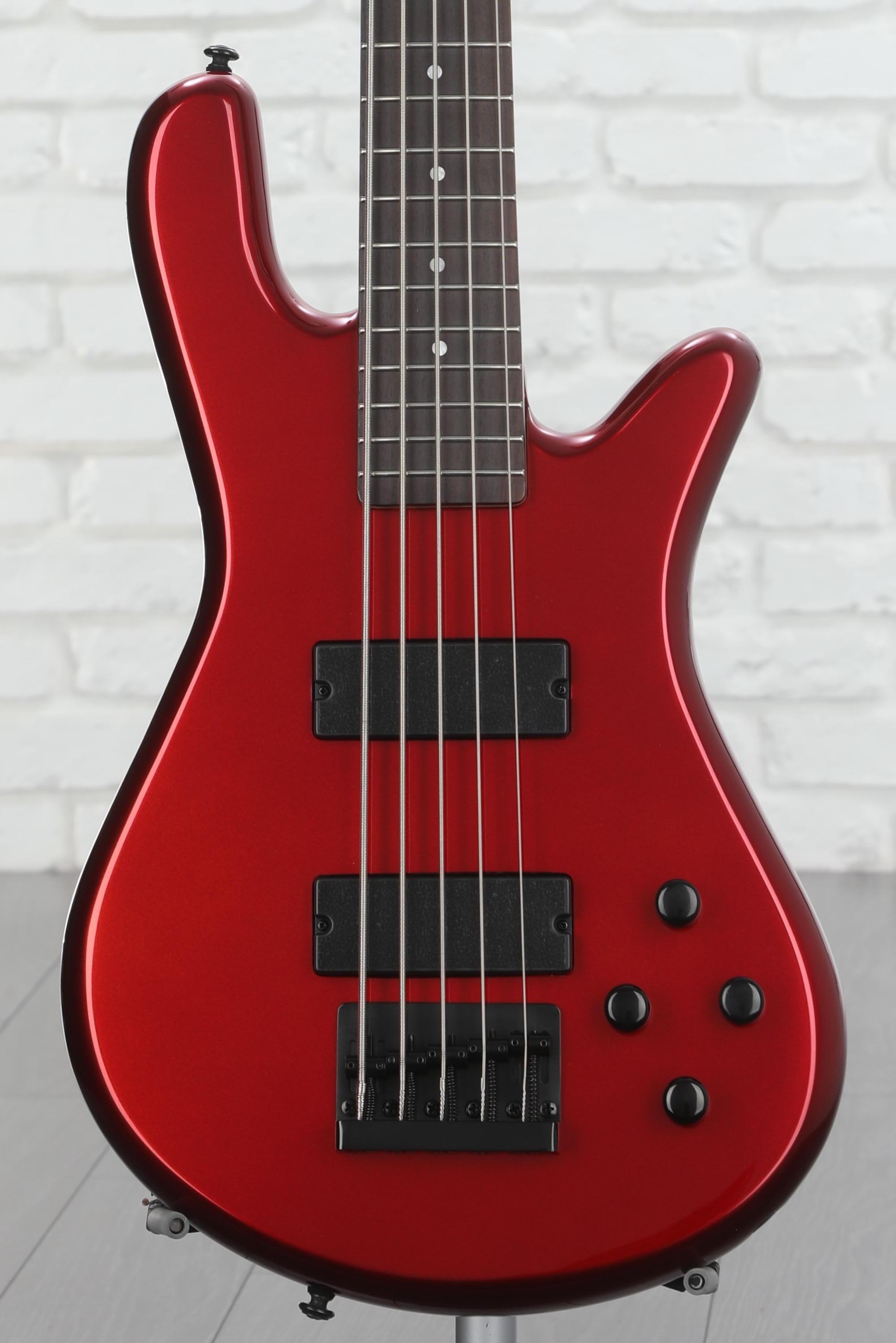 Spector Performer 5 Bass Guitar - Metallic Red | Sweetwater