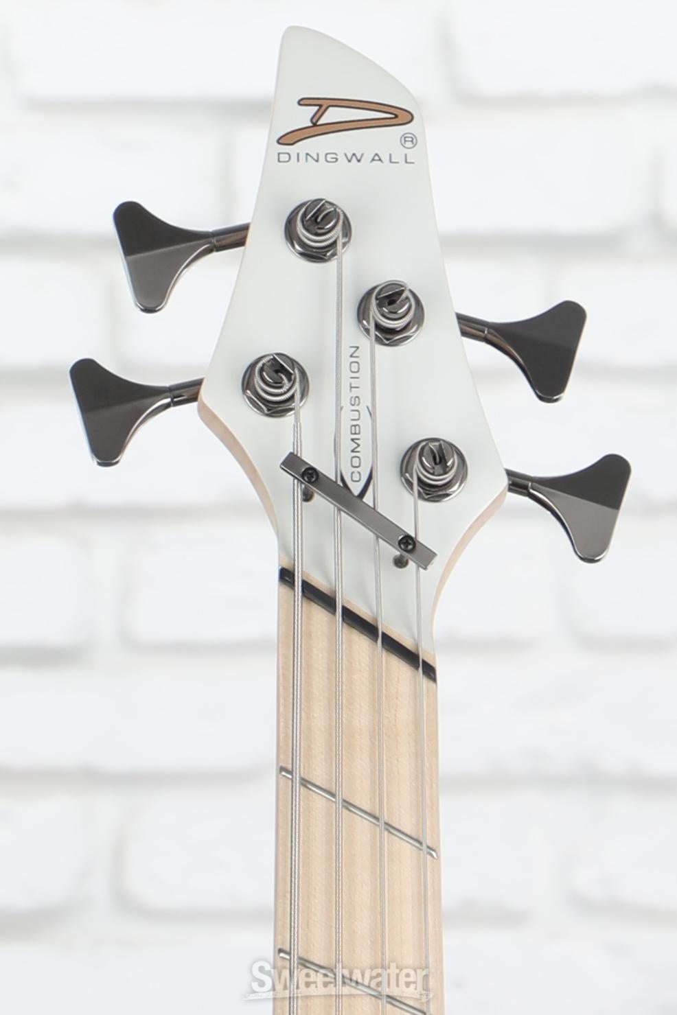 Dingwall Guitars NG3 Adam "Nolly" Getgood Signature 4-string Electric Bass - Matte Ducati White ...