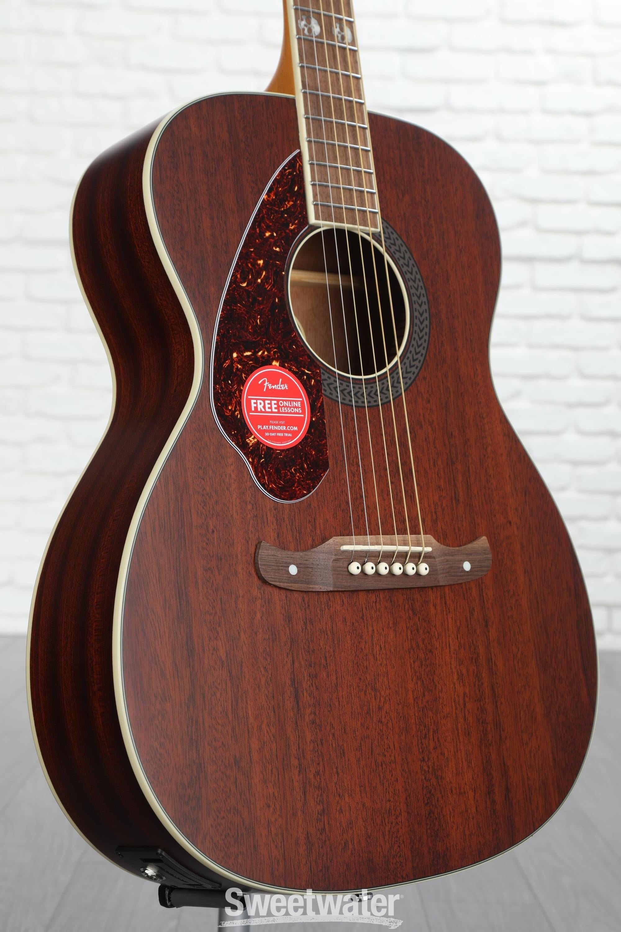Fender Tim Armstrong Hellcat, Left-Handed Acoustic-Electric Guitar ...