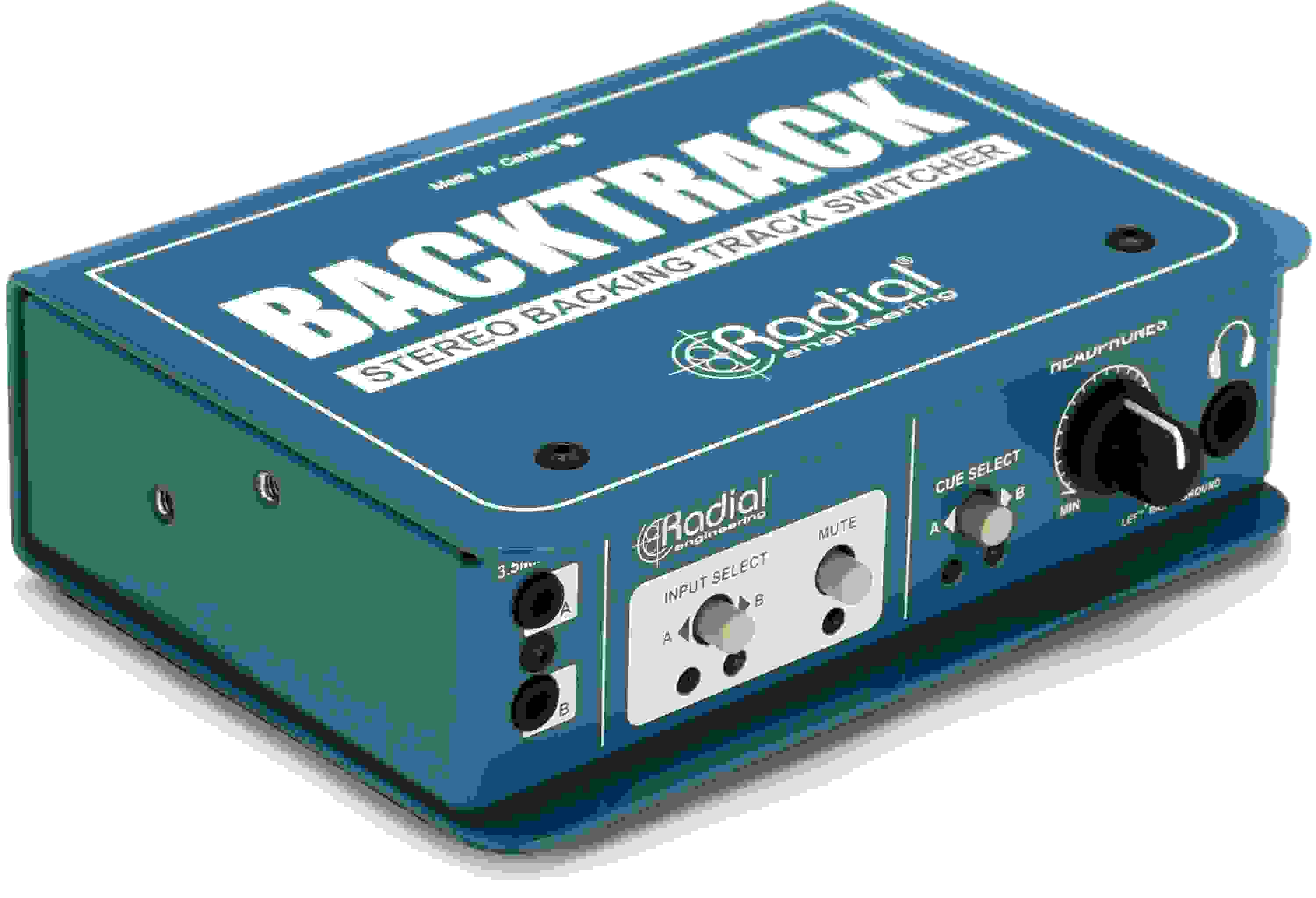 Radial BackTrack 2-ch Active Direct Box and Audio Switcher | Sweetwater