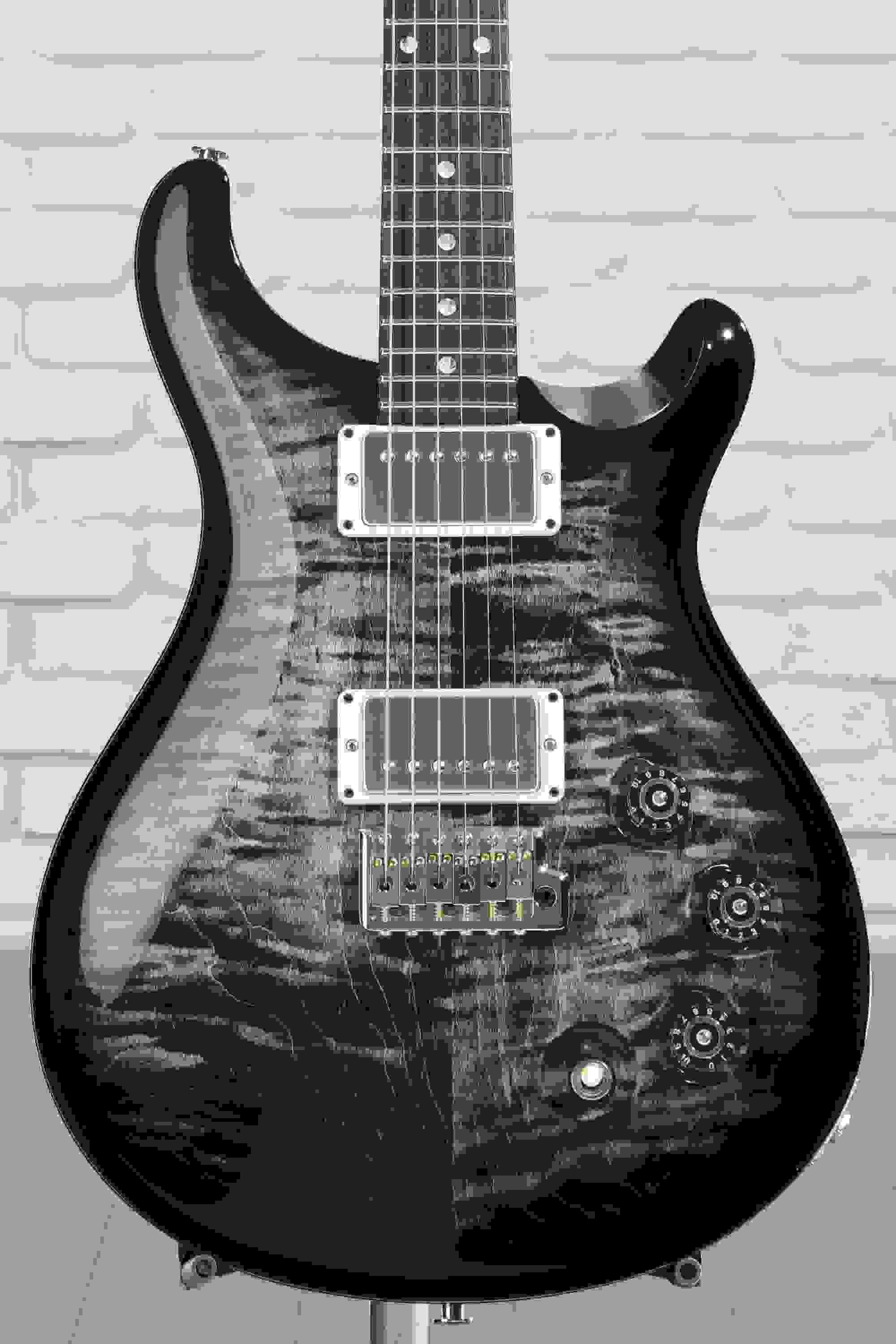 PRS DGT Electric Guitar with Moon Inlays - Charcoal Wraparound ...