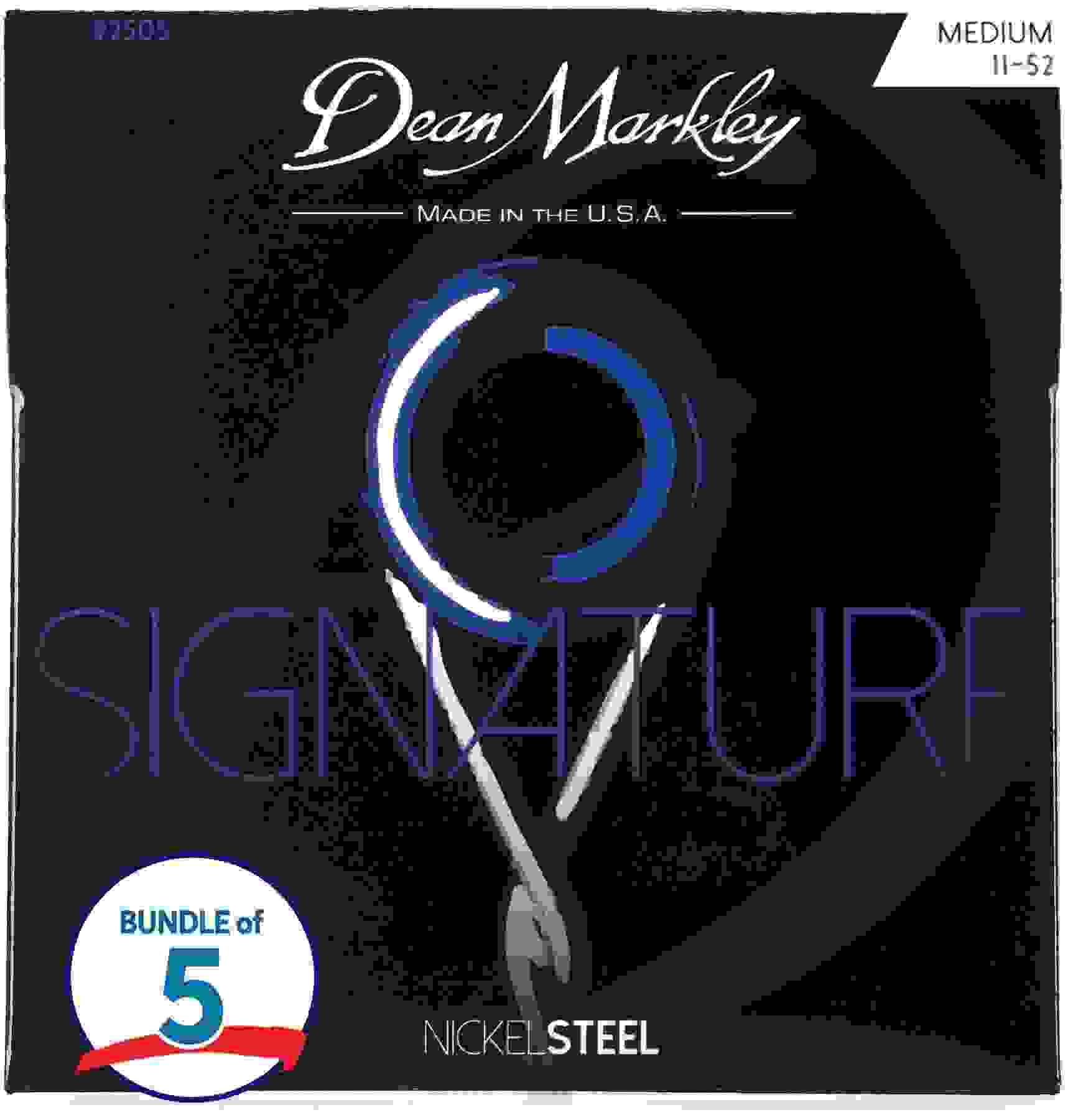 Dean Markley 2505 Signature Series NickelSteel Electric Guitar Strings ...