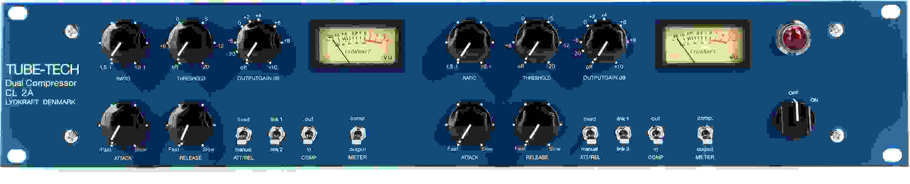 Tube-Tech CL 2A 2-channel Tube Optical Compressor | Sweetwater