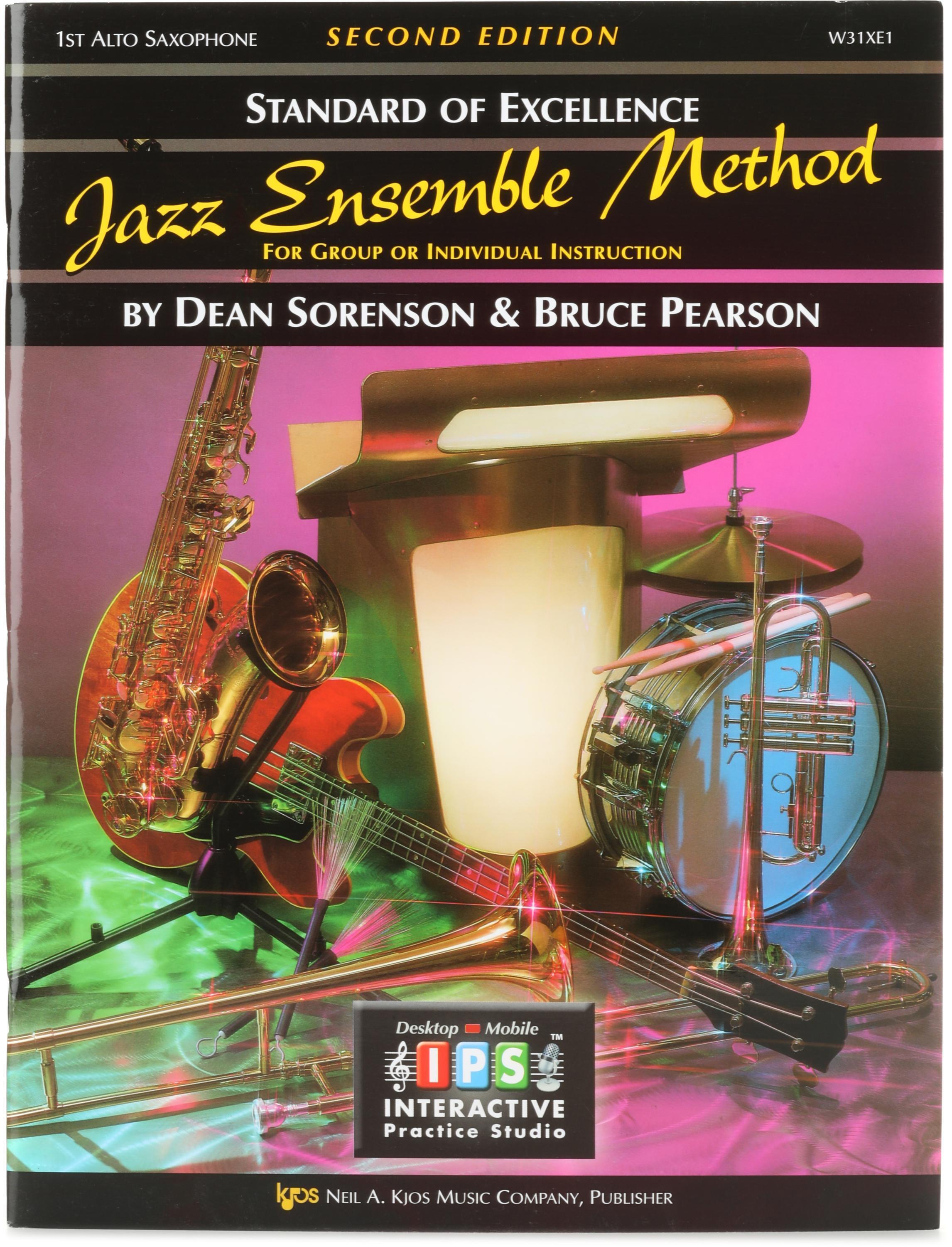 Kjos Standard of Excellence: Jazz Ensemble Method Book 1 - 1st Alto ...