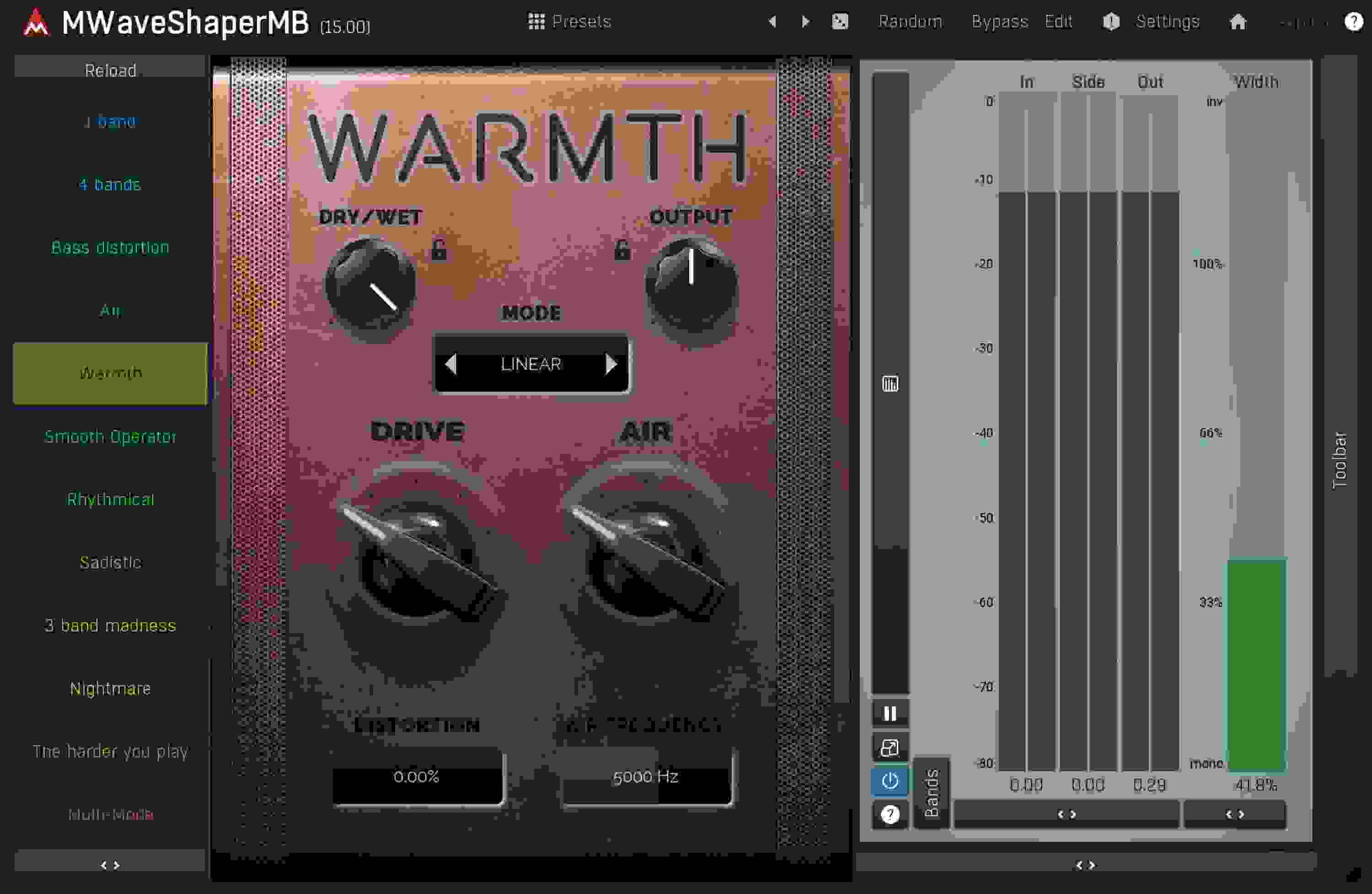MeldaProduction MWaveShaperMB Distortion Plug-in | Sweetwater