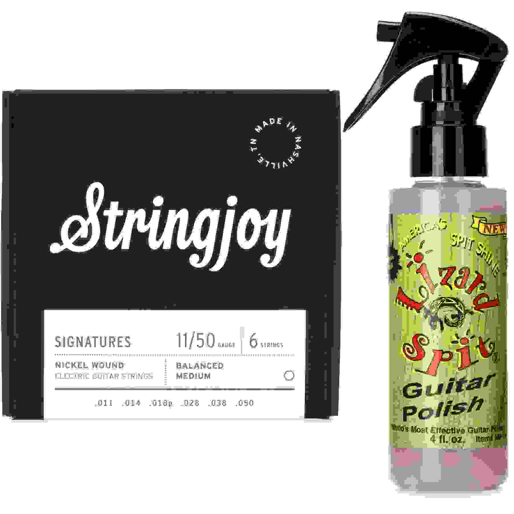 Stringjoy Signatures Nickel-wound Balanced Electric Guitar Strings with ...