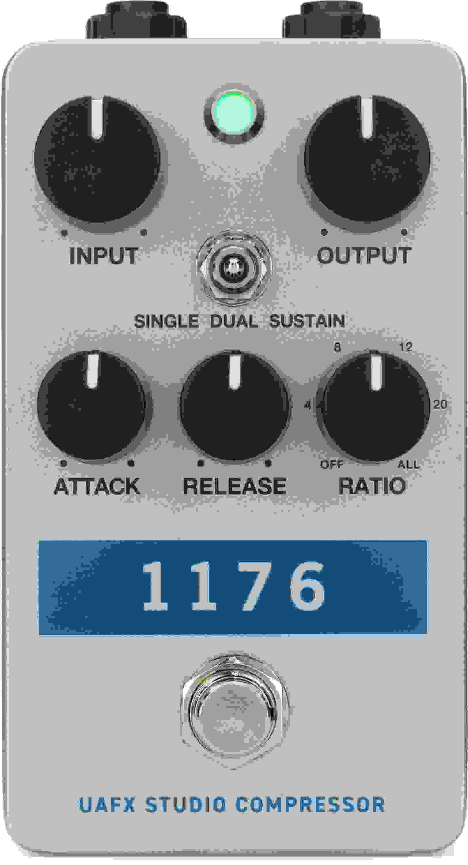 Universal Audio UAFX 1176 Studio Compressor Pedal | Sweetwater
