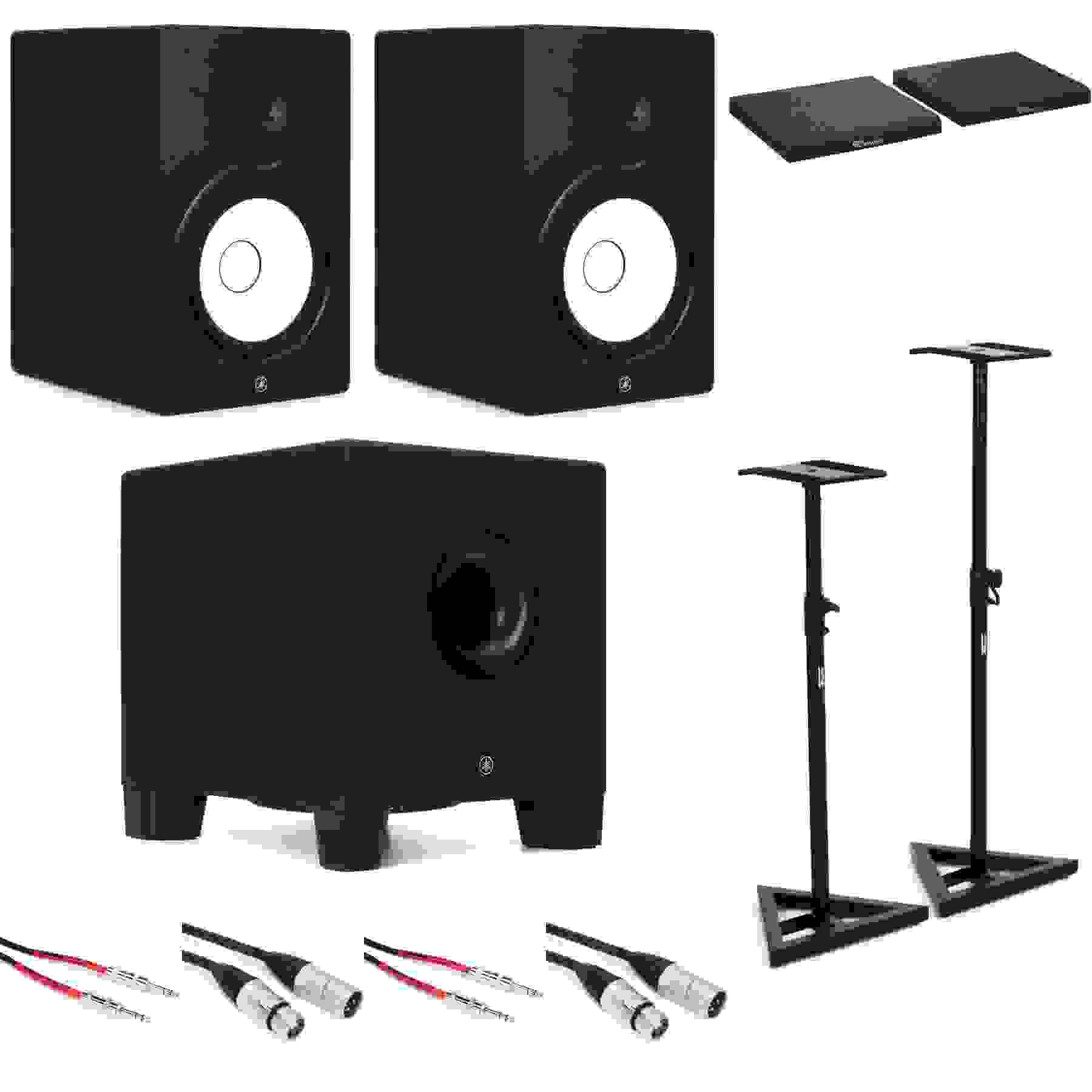 Yamaha HS8 8 inch Powered Studio Bundle | Sweetwater