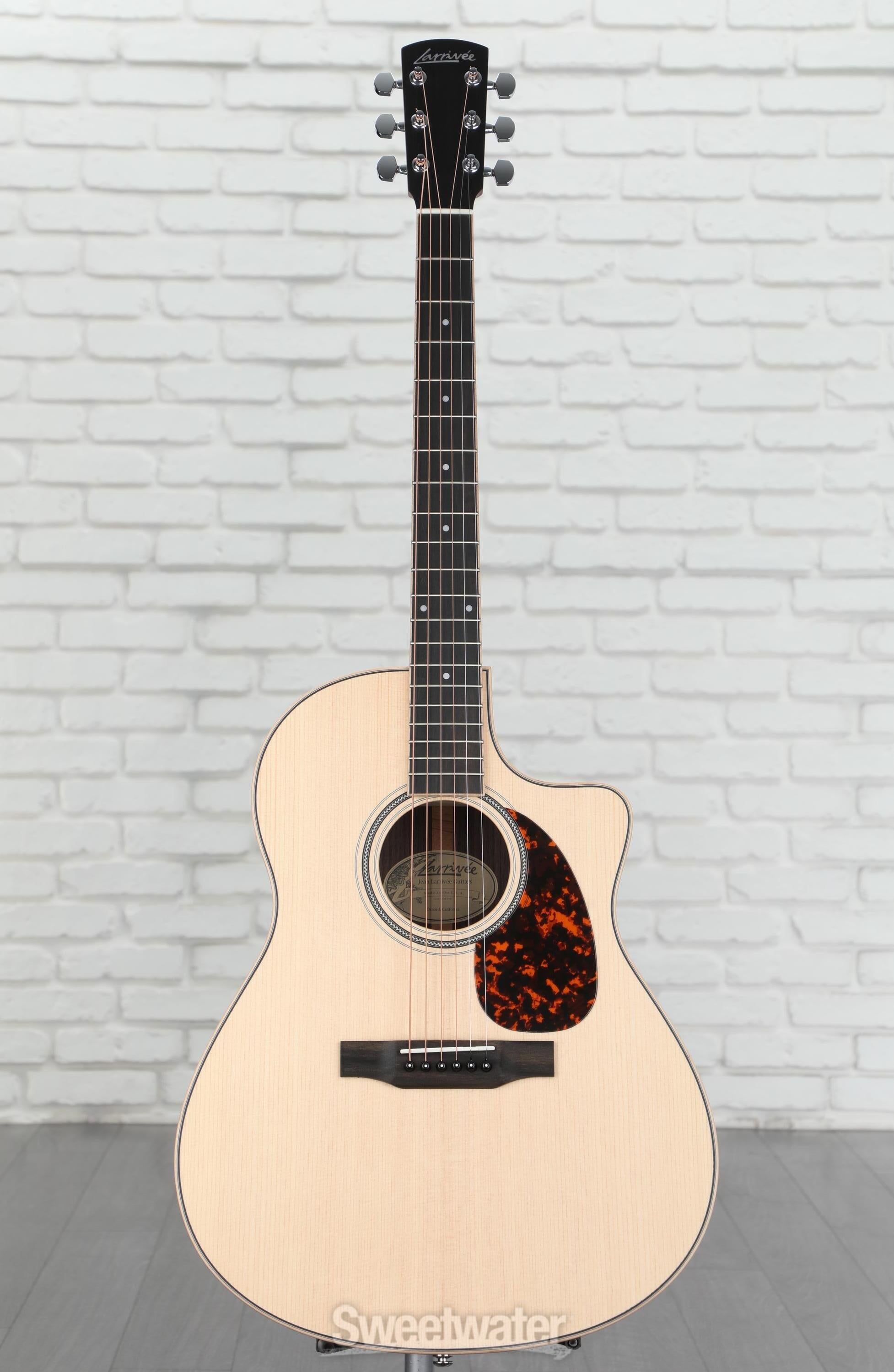 Larrivee LV-03R Rosewood Recording Series Acoustic Guitar - Natural ...