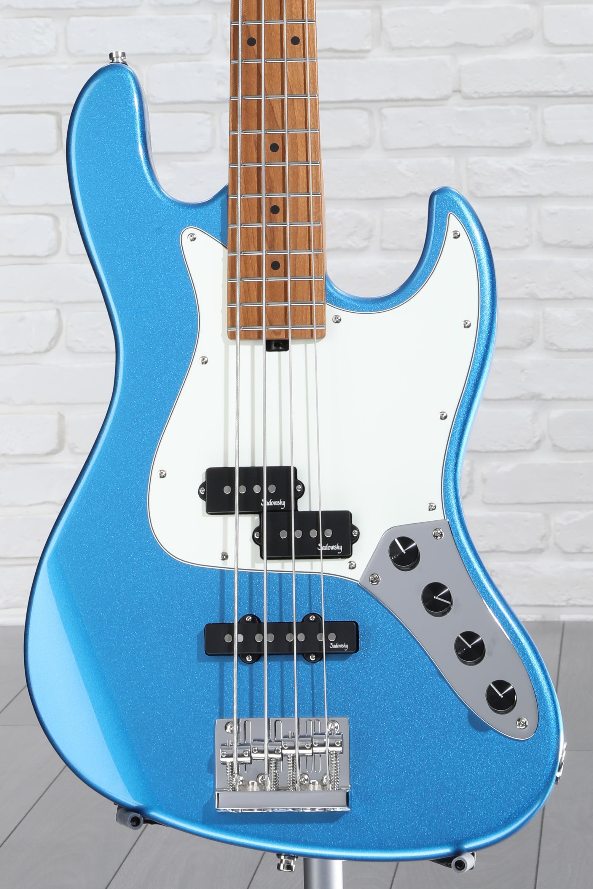 Sadowsky MetroExpress 21-fret Hybrid PJ 4-string Bass - Ice Blue ...