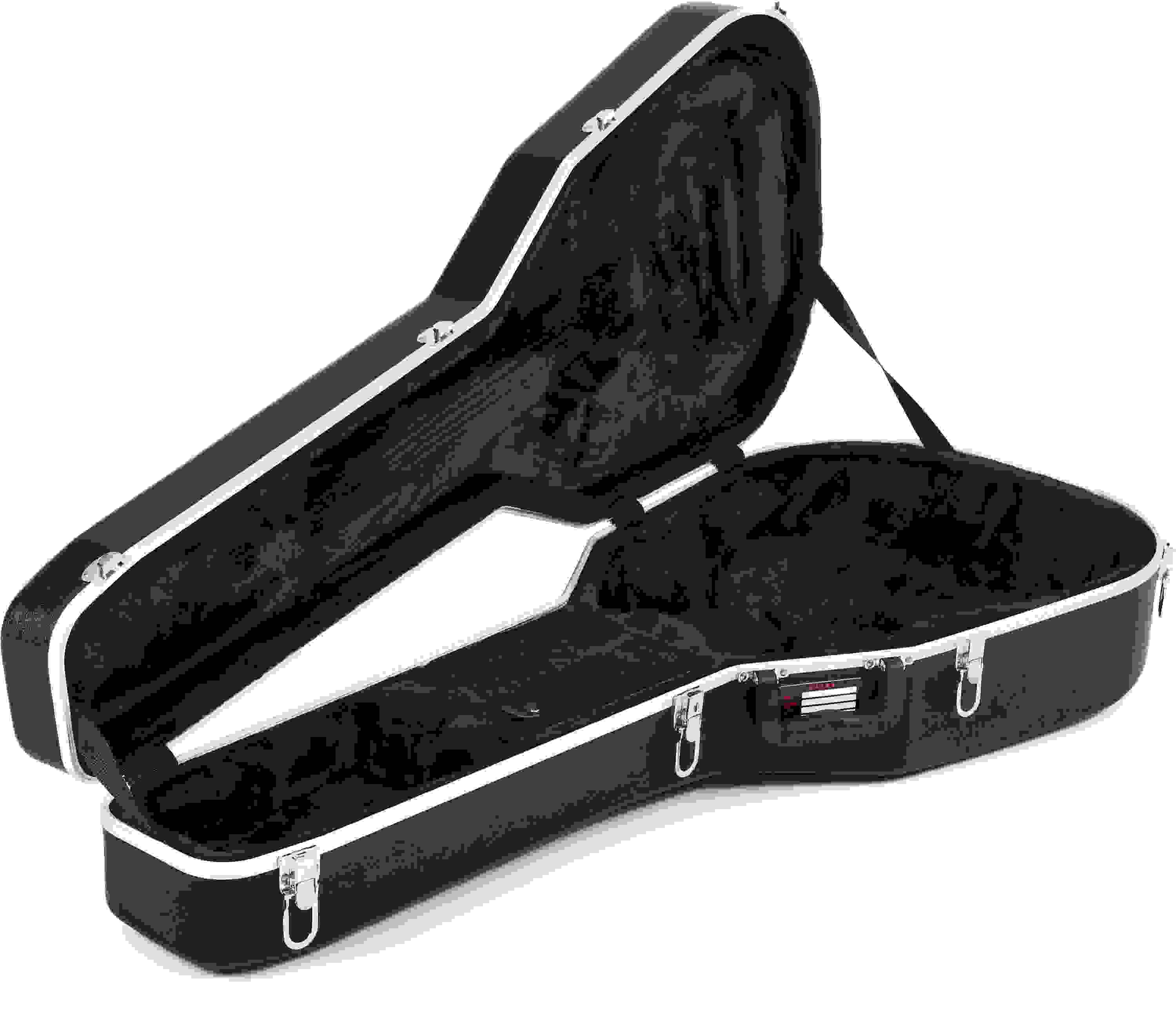 Gator GC Series Deluxe ABS Guitar Case - Deep Contour and Mid-Depth ...