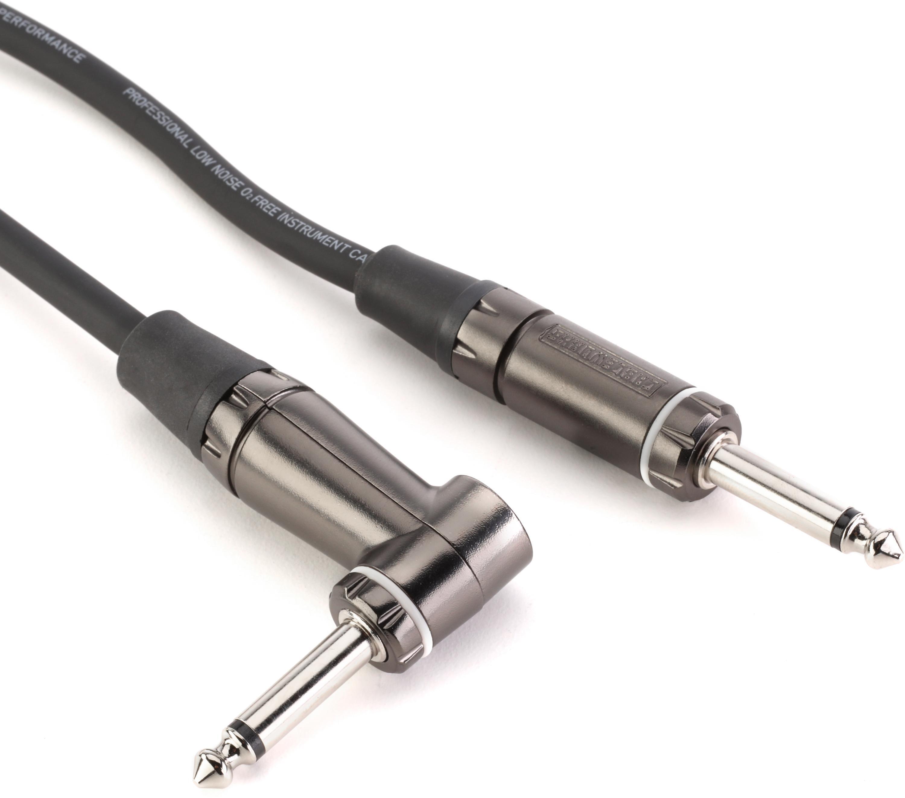 Gator Cableworks Composer Series 1/4-inch TS Male Straight to Right ...