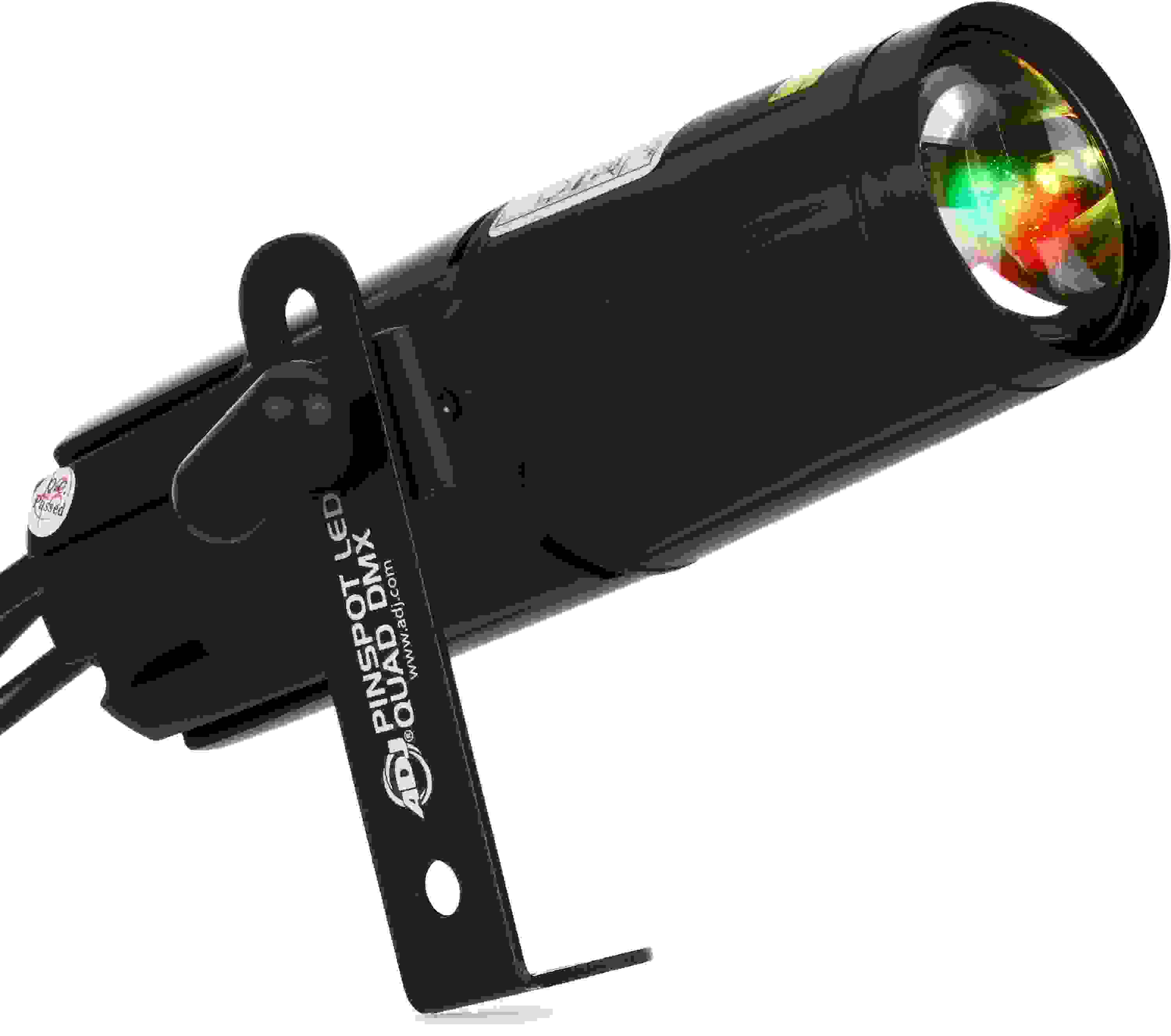 ADJ Pinspot LED Quad DMX 8W RGBW LED Pinspot | Sweetwater