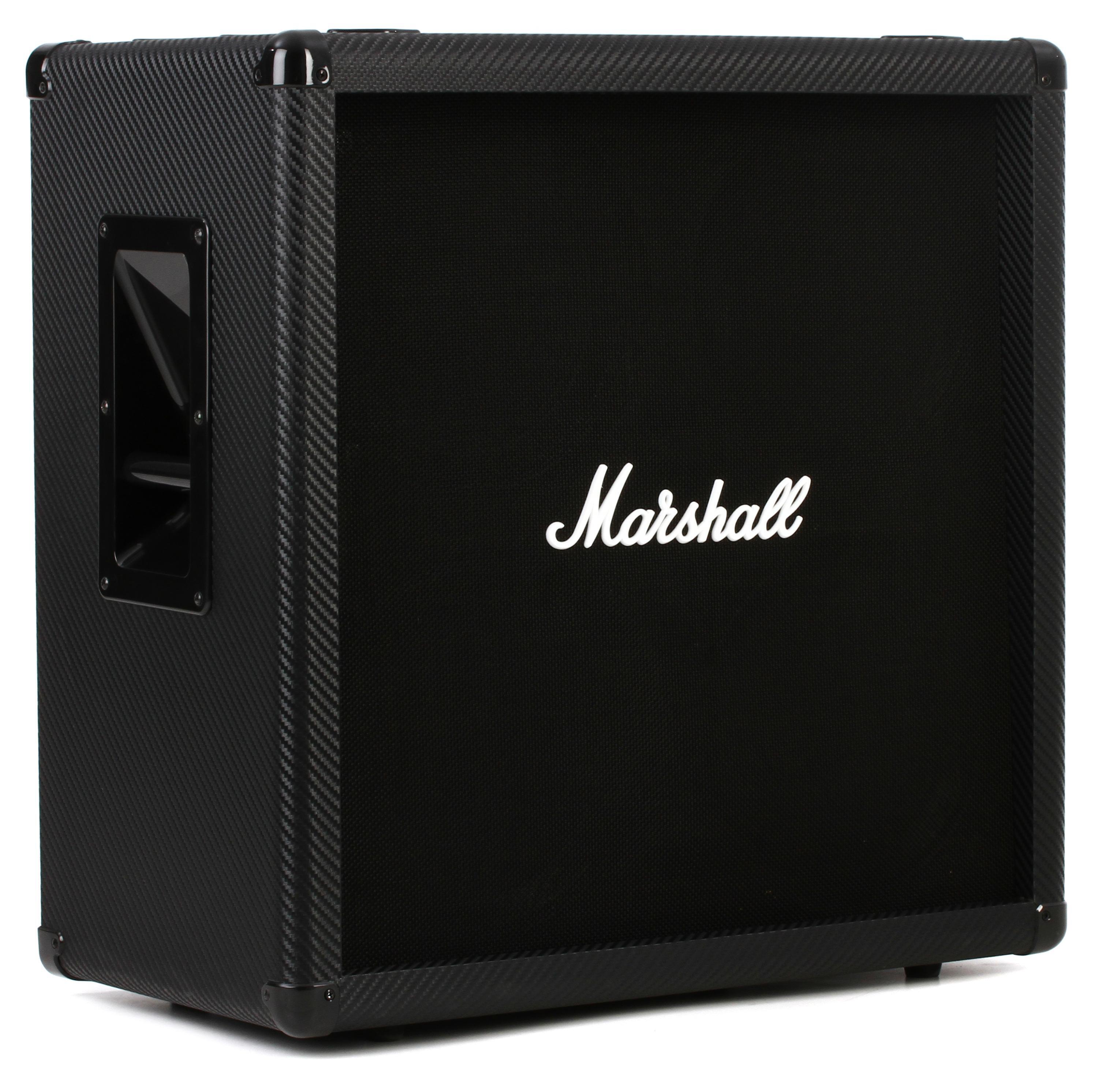 Marshall MG412B 120-watt 4x12" "Carbon Fiber" Straight Cabinet | Sweetwater