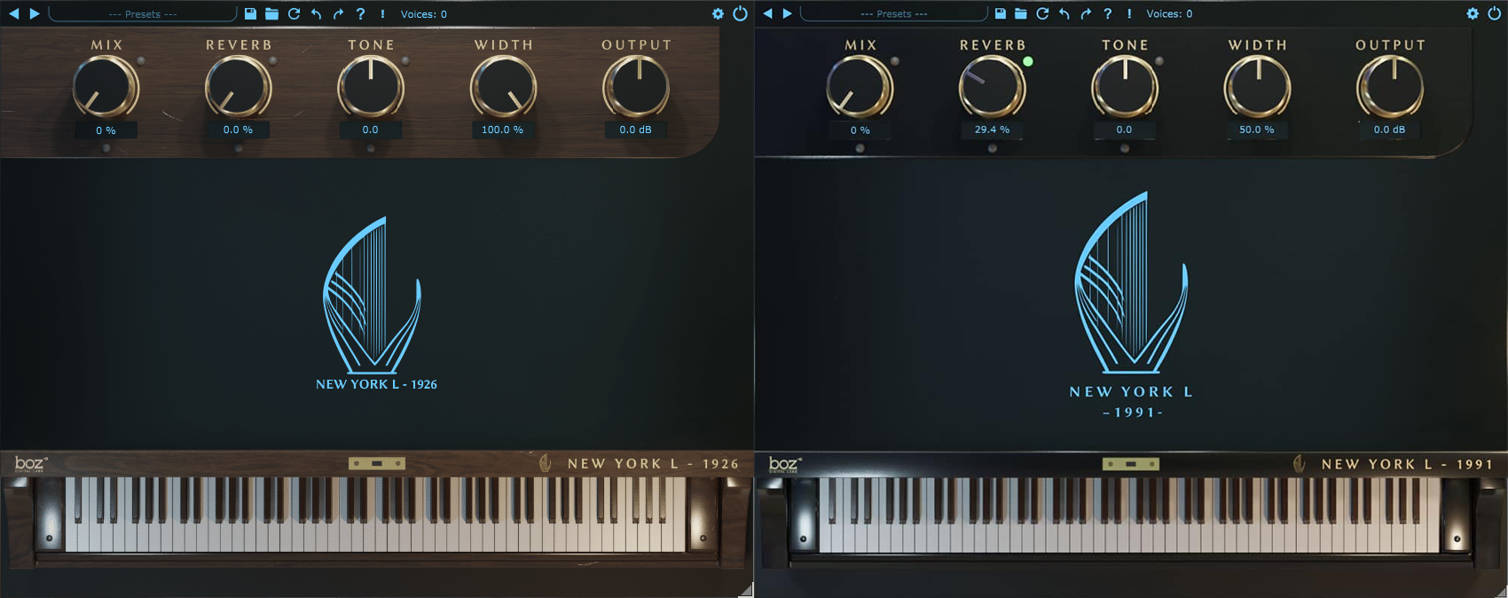 Boz Digital Labs New York L-Piano Software Bundle | Sweetwater