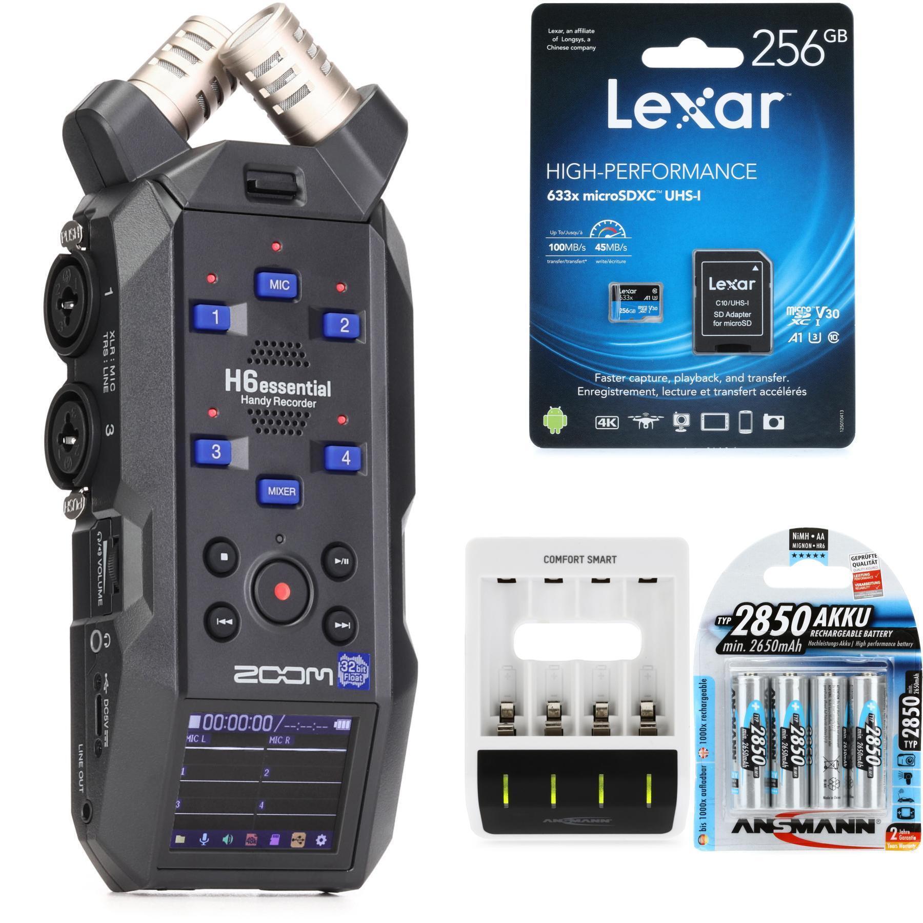 Zoom H6essential Handheld Recorder | Sweetwater Zoom H6essential Handheld Recorder | Sweetwater