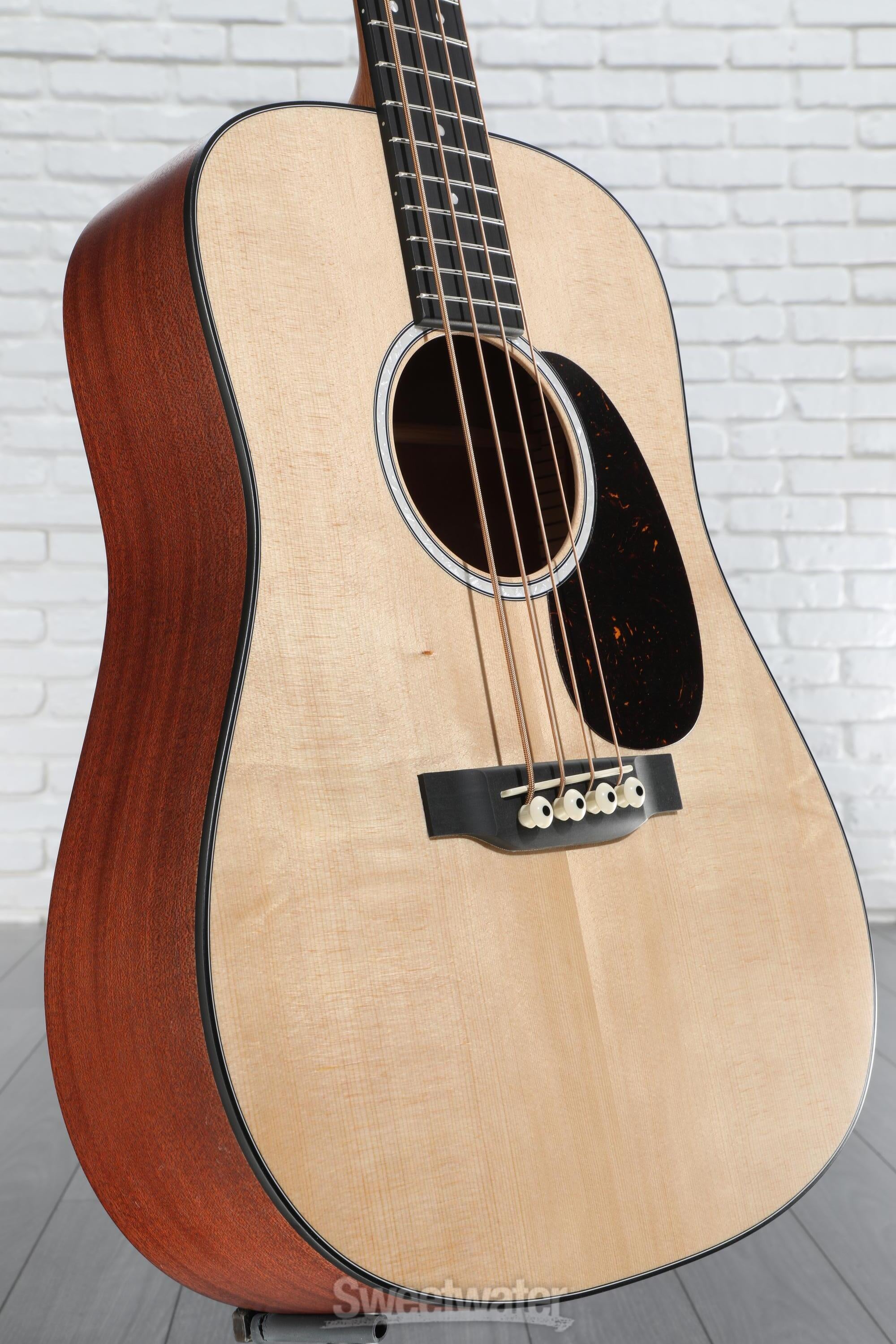 Martin D Jr-10E Acoustic-electric Bass Guitar - Satin | Sweetwater