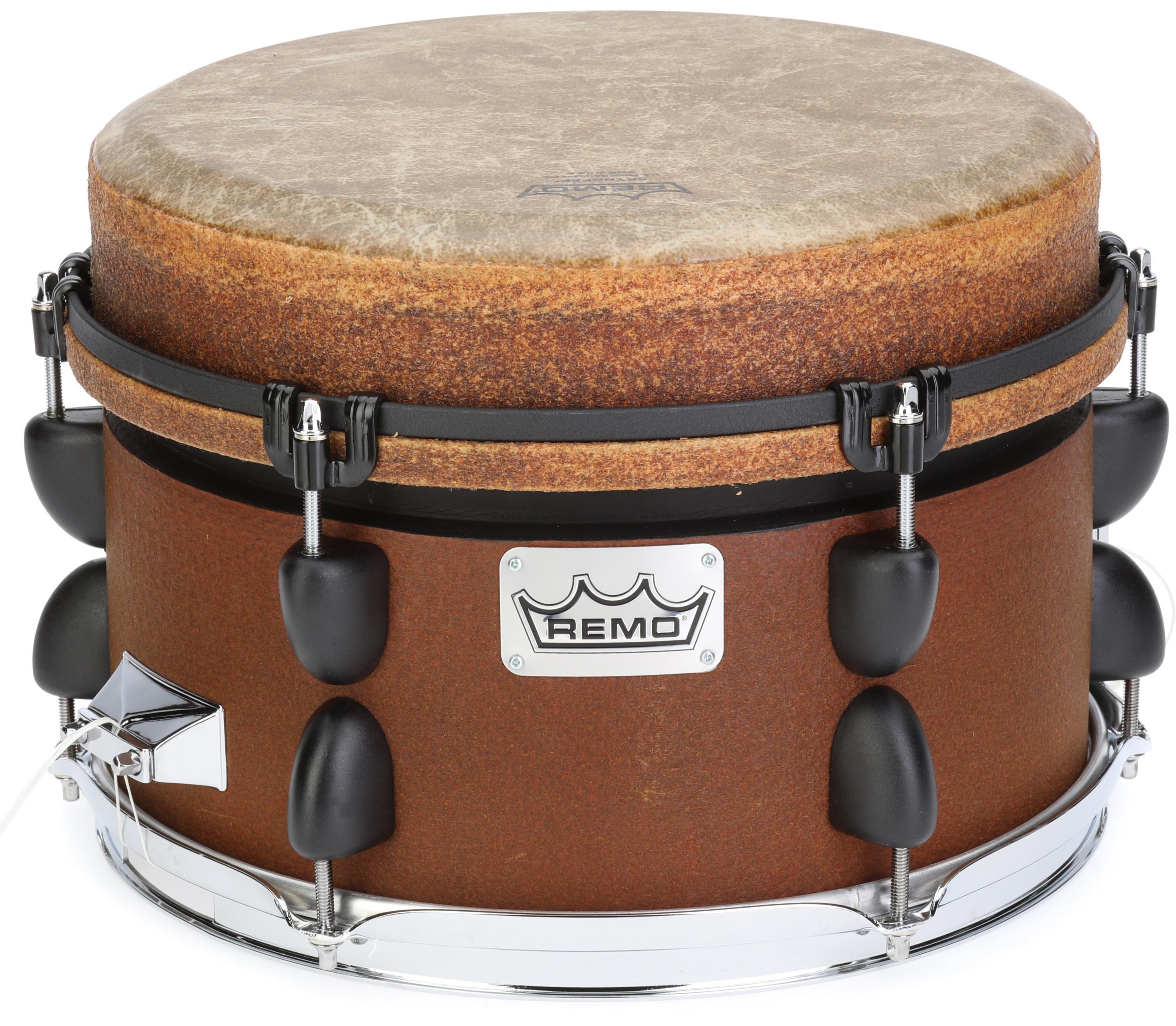 Remo Mondo Snare Drum - 9 x 12-inch - Brown Earth | Sweetwater