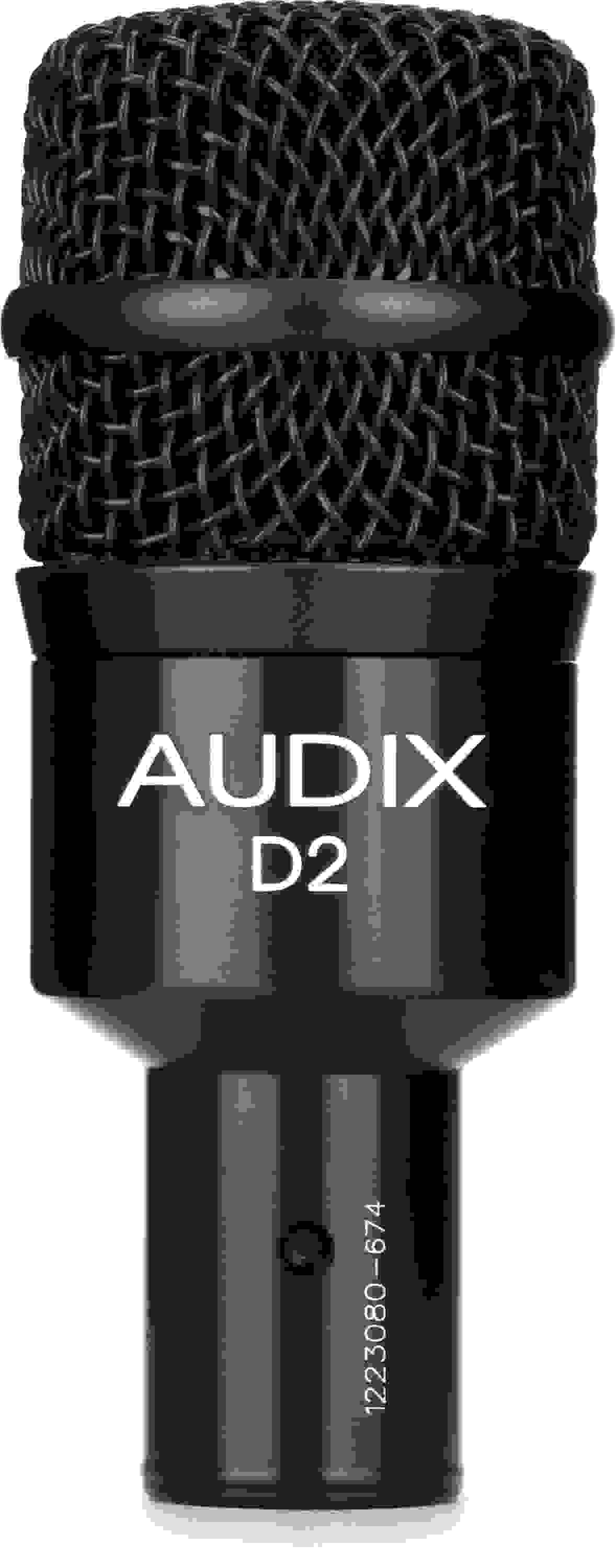Audix D2 Hypercardioid Dynamic Instrument Microphone | Sweetwater
